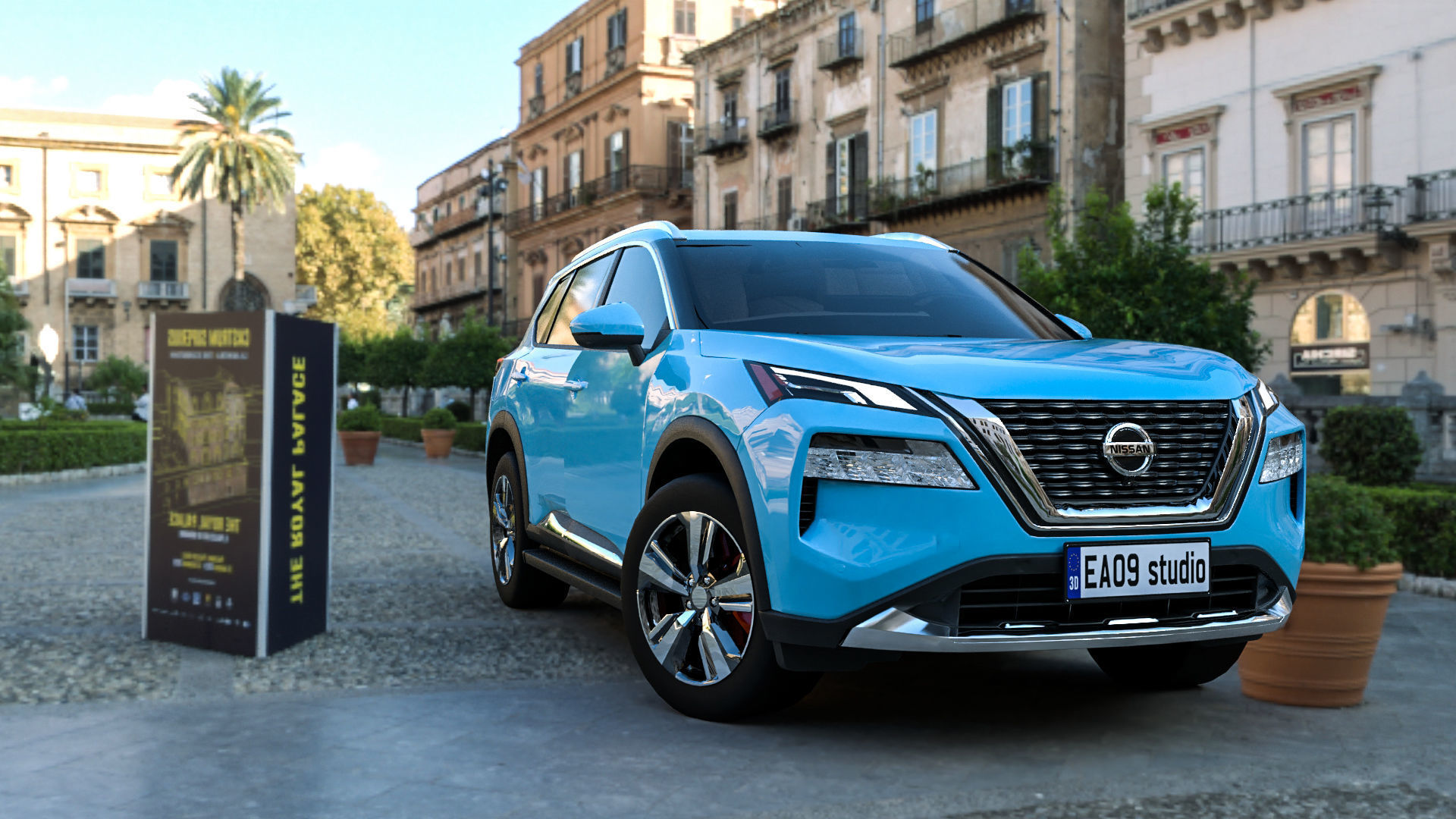 Nissan X-Trail 2023 3D model | CGTrader