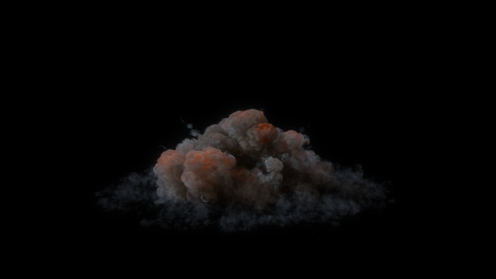 Bomb Explosion 3D model animated | CGTrader