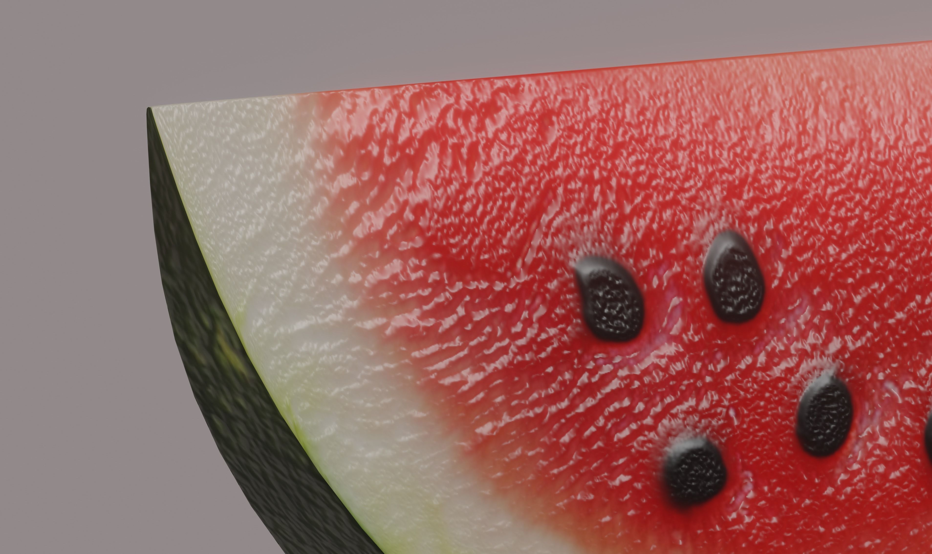 3D model Watermelon Slice VR / AR / low-poly | CGTrader