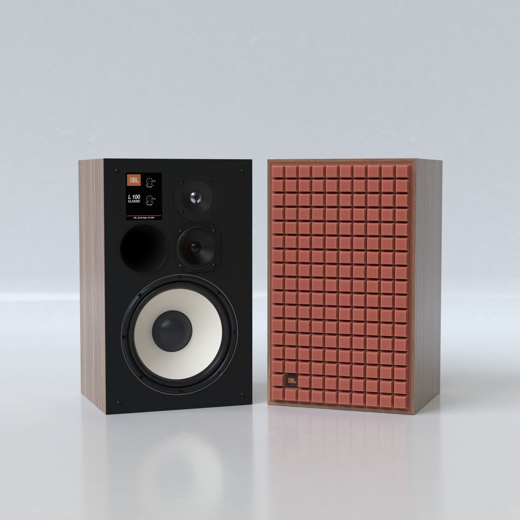 JBL L100 CLASSIC 3D model 3D model | CGTrader