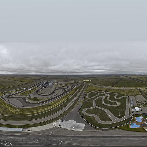 HDR - Race Track 3D model | CGTrader
