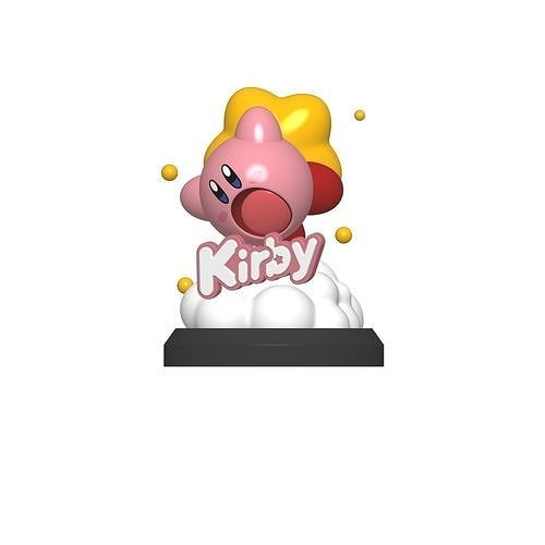 cute kirby 3D model 3D printable | CGTrader