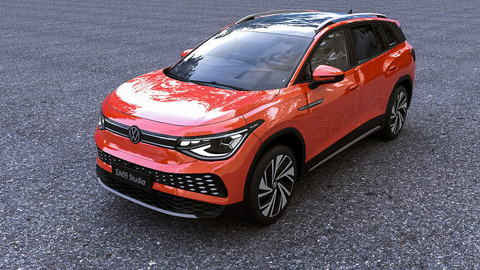 Volkswagen ID6 3D model | CGTrader