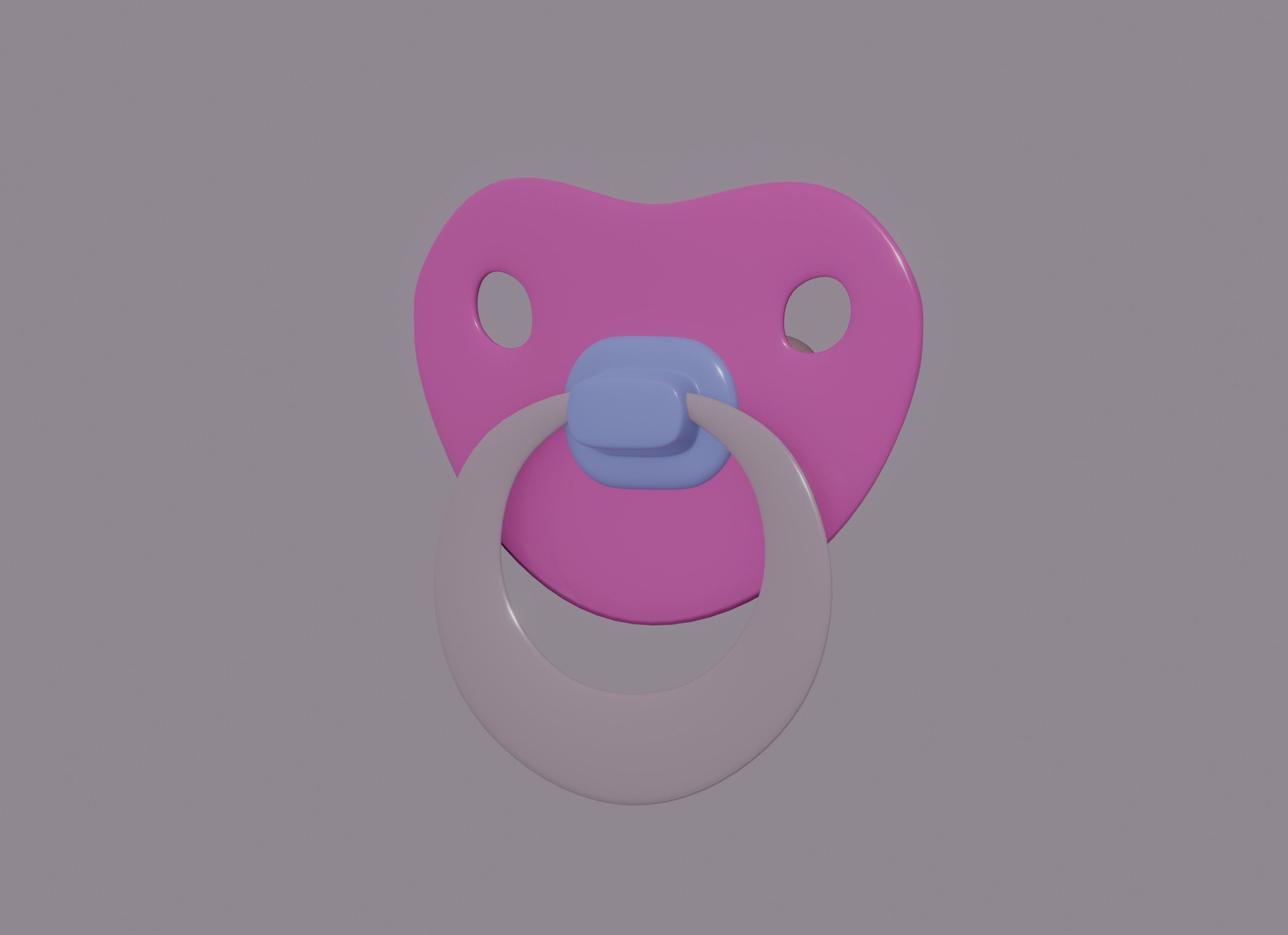 3D model Pacifier VR / AR / low-poly | CGTrader