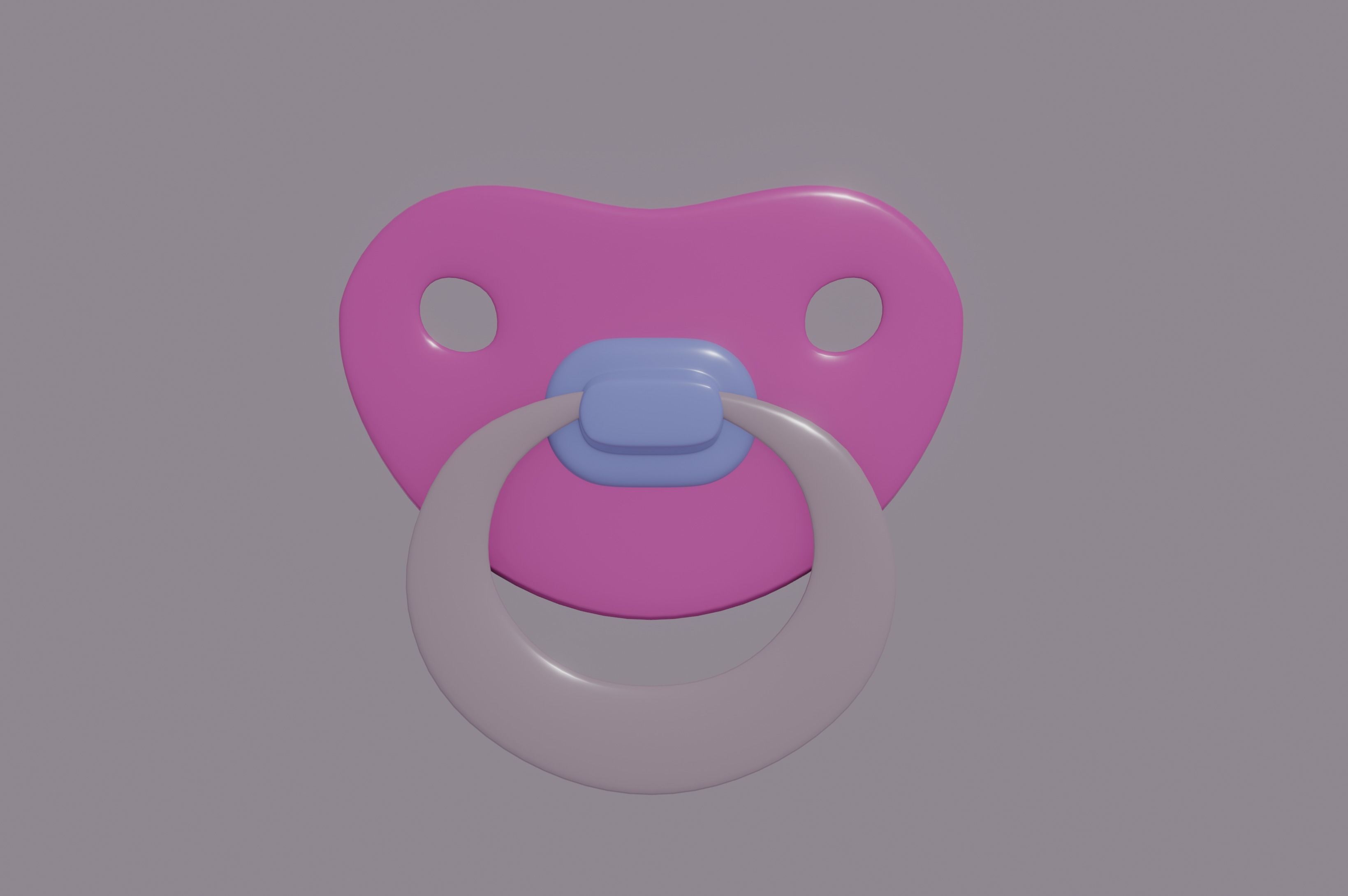 3D model Pacifier VR / AR / low-poly | CGTrader