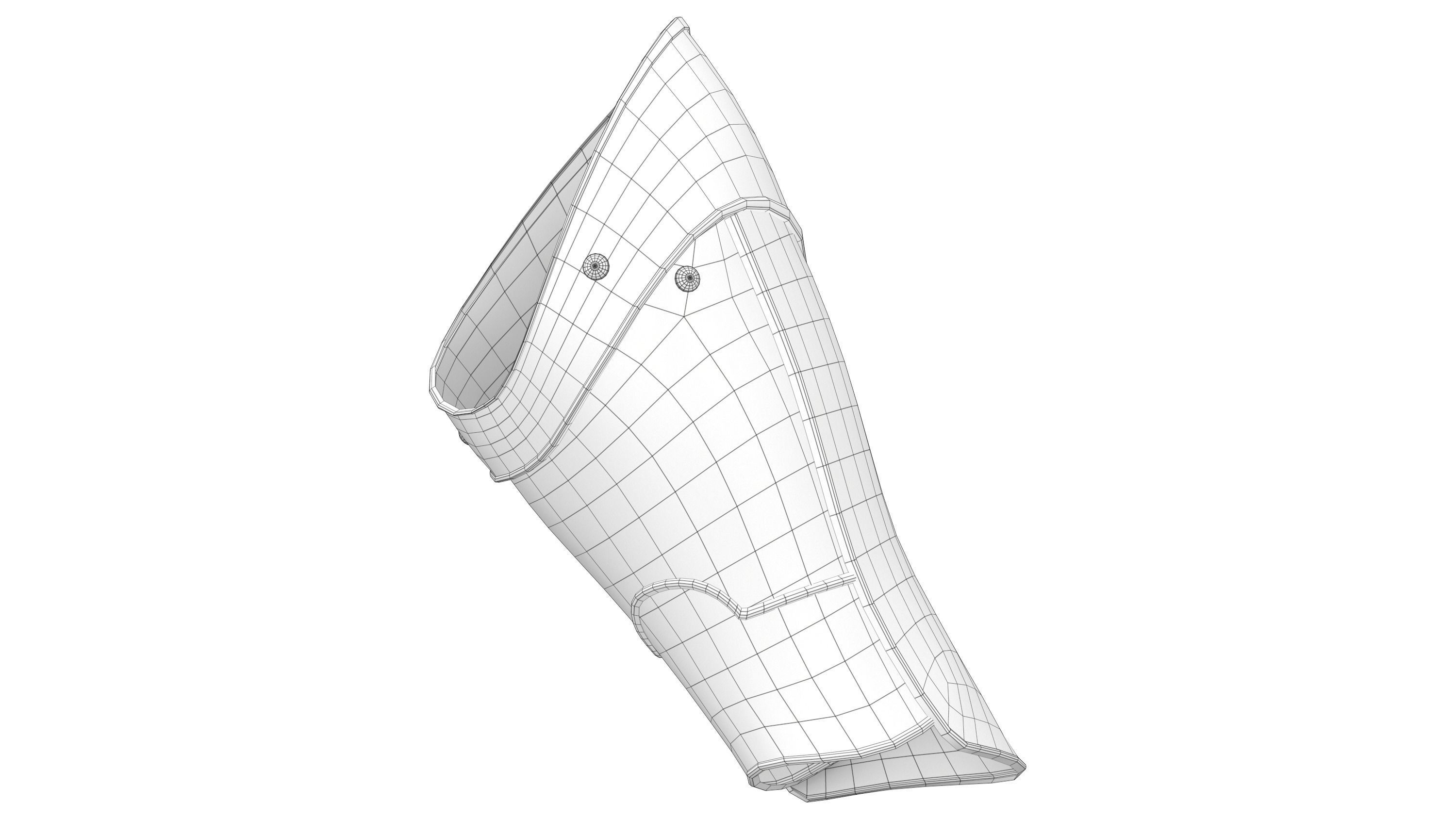 3D model Roman Soldier Forearm Guard VR / AR / low-poly | CGTrader