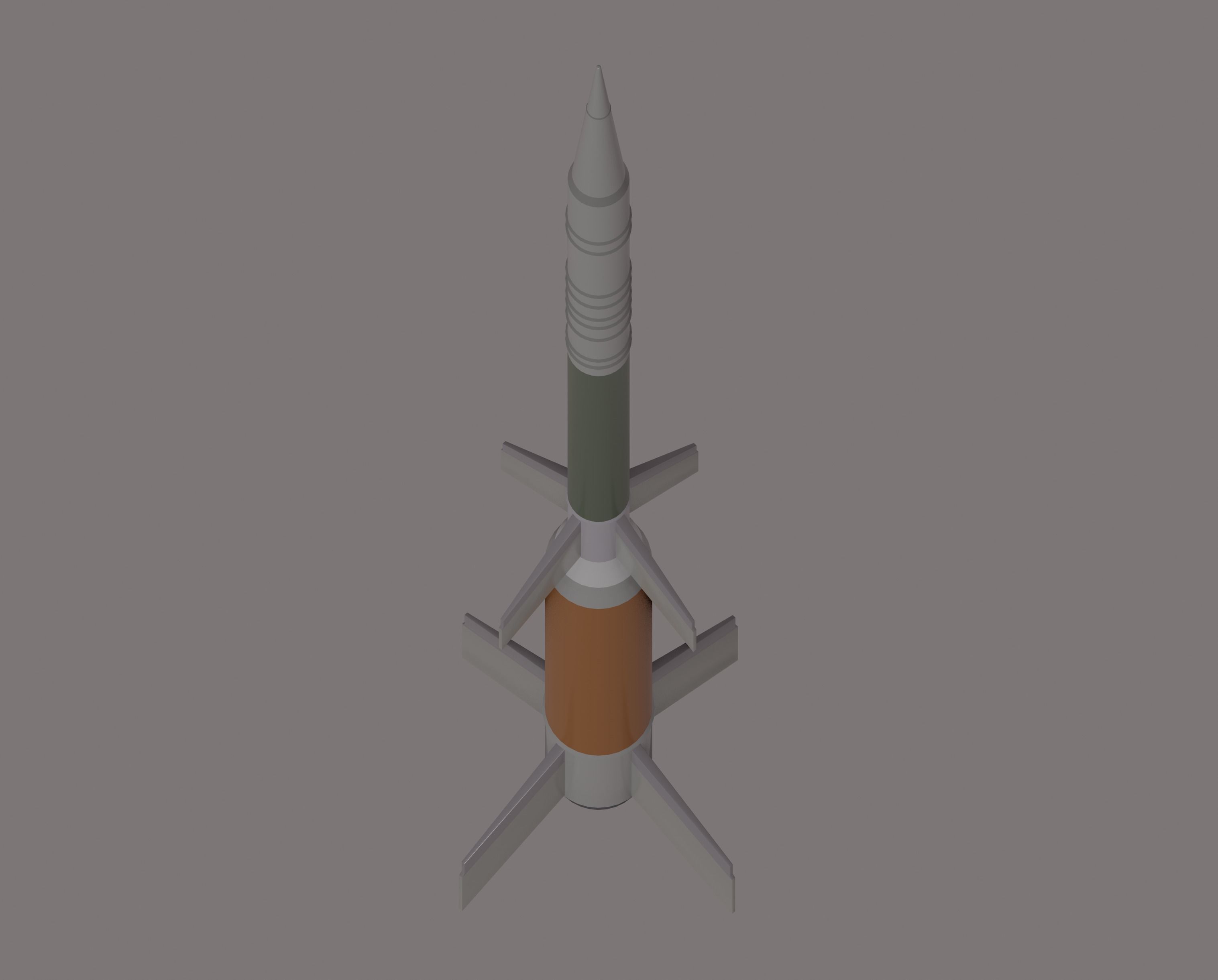 3D model Missile VR / AR / low-poly | CGTrader
