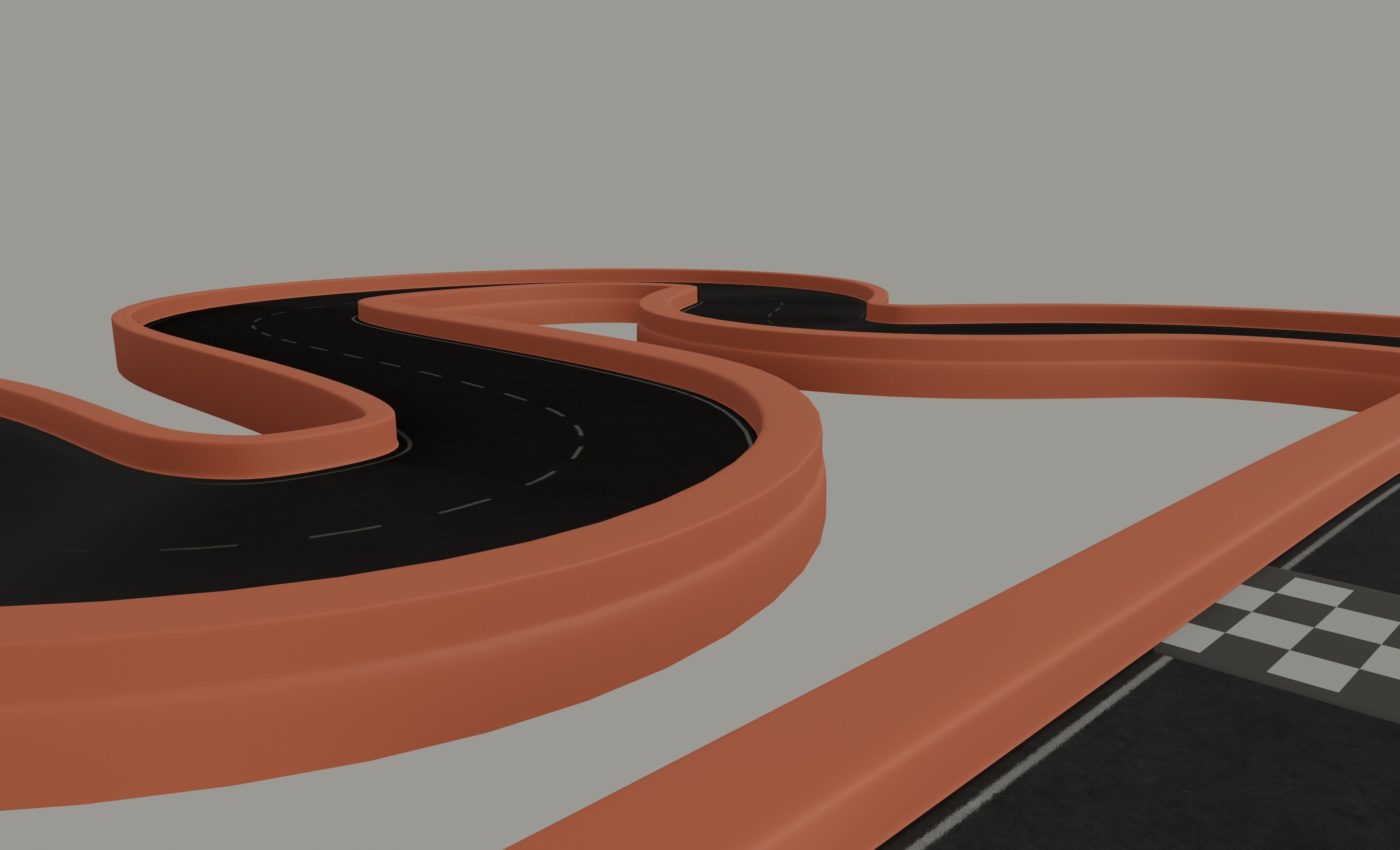 Race Track 3D model | CGTrader