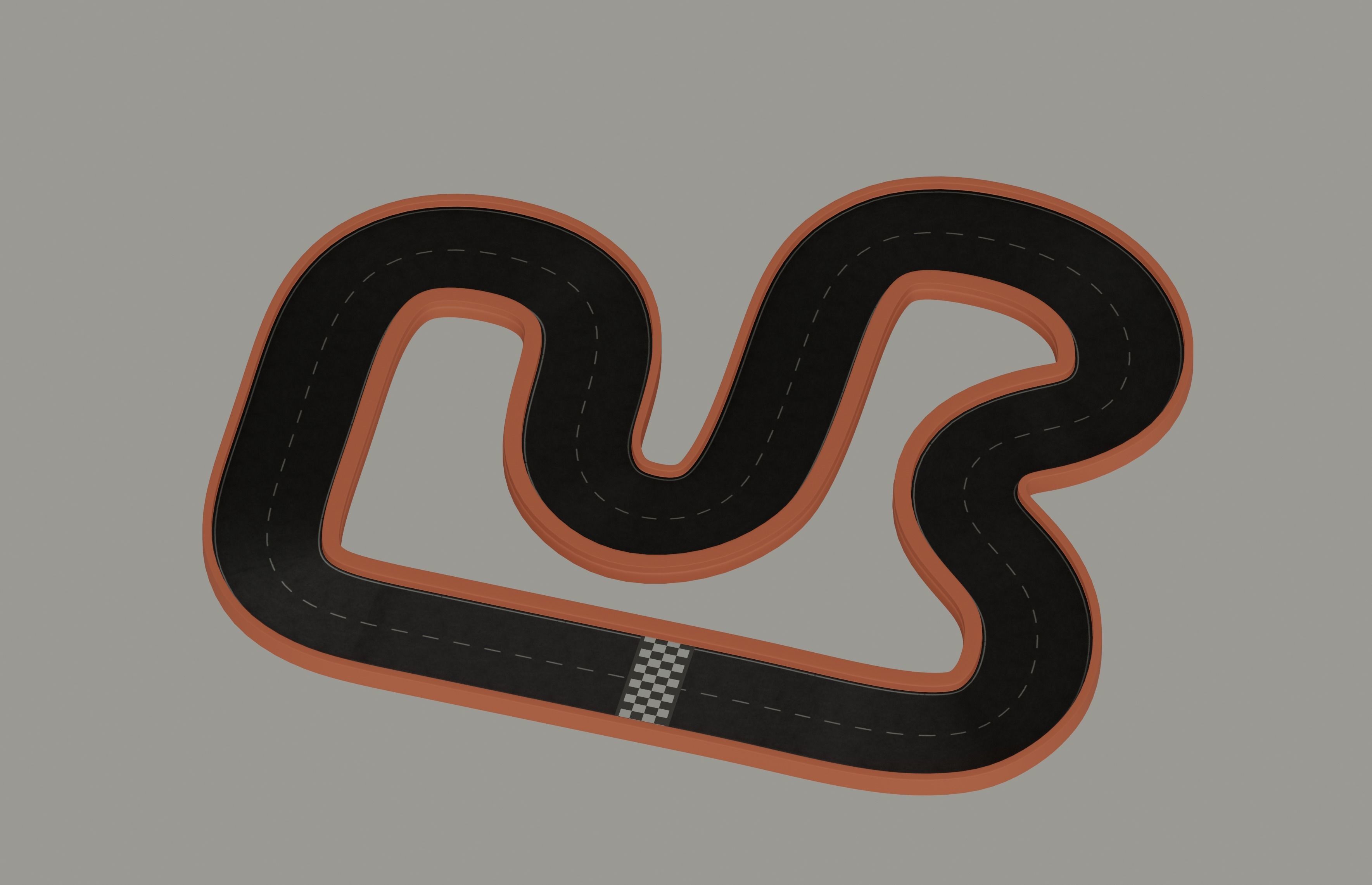 Race Track 3D model | CGTrader