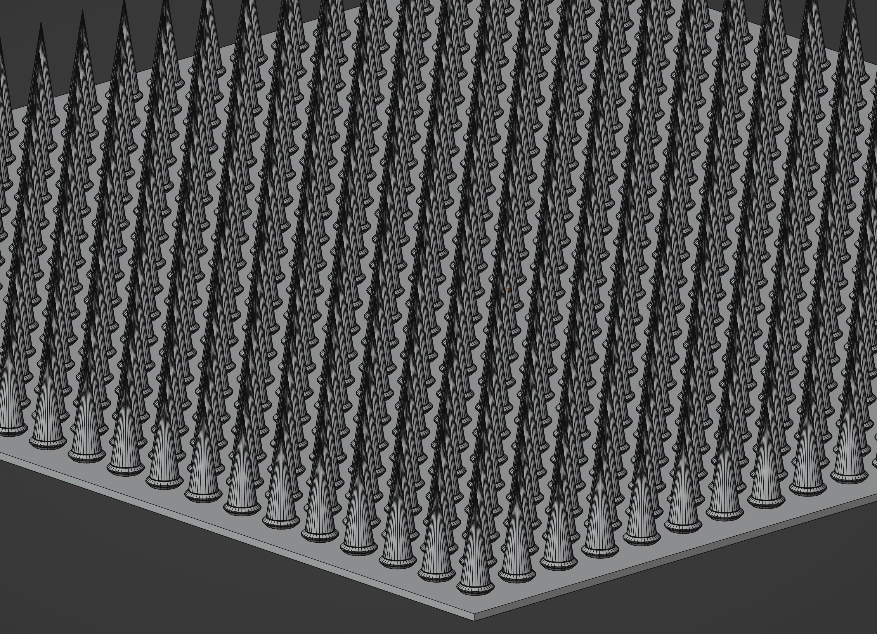 Spiky Floor 3D model | CGTrader