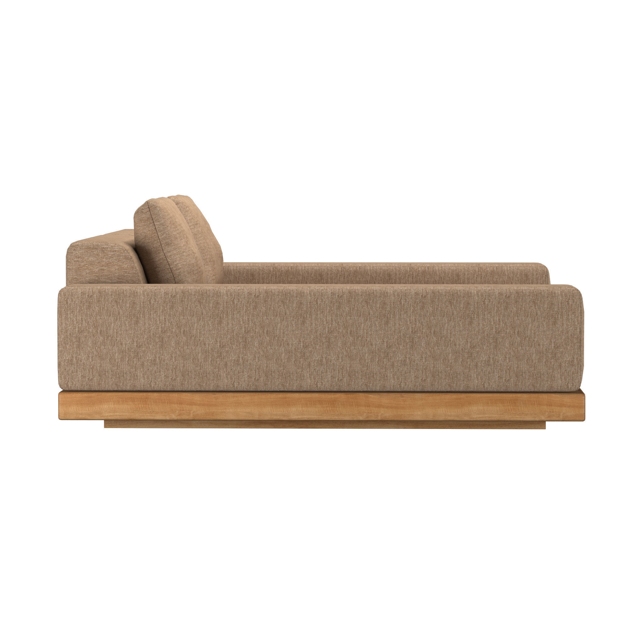 CORTONA TEAK MODULAR DAYBED 3D model | CGTrader