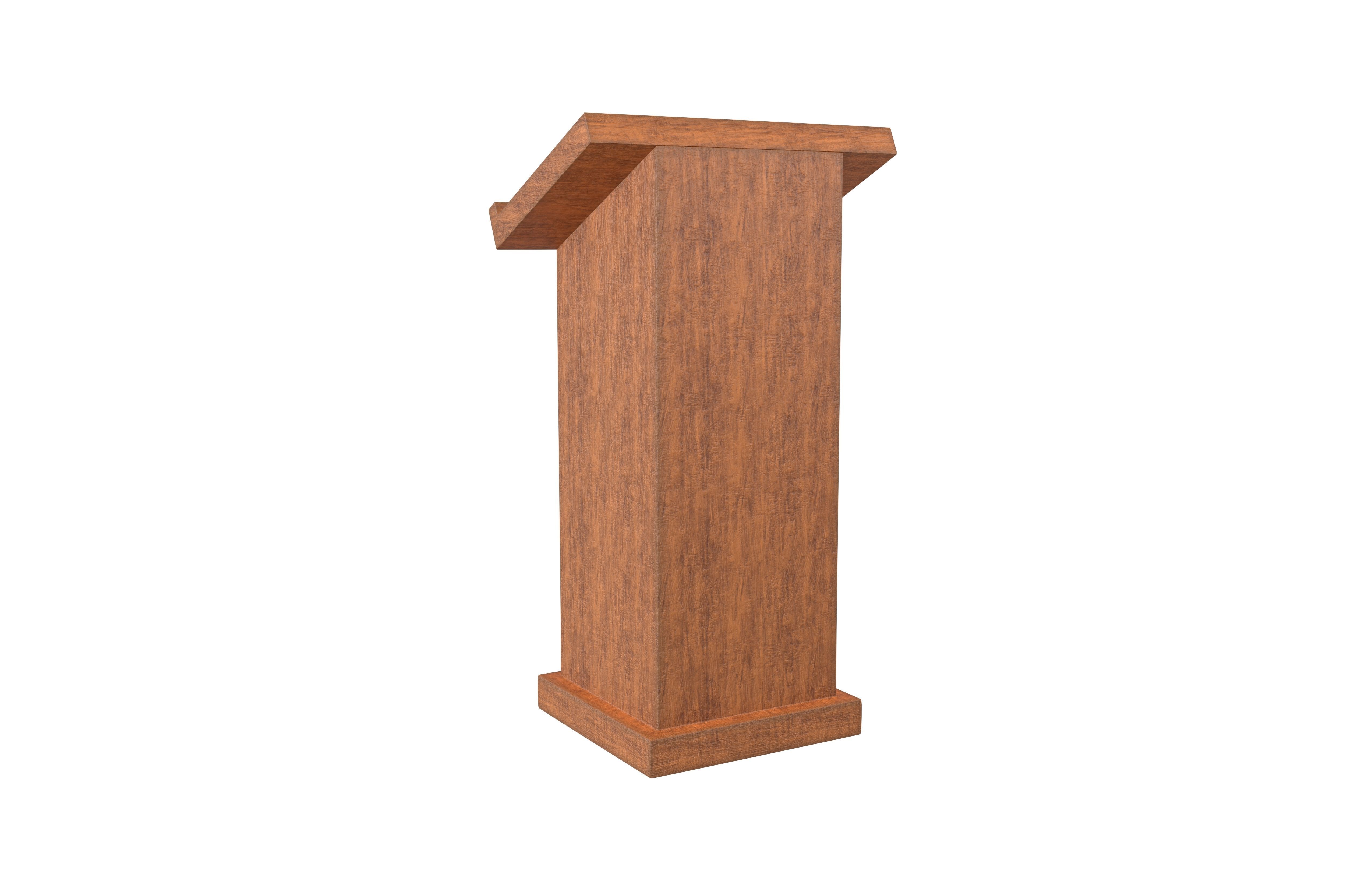 3D model Lectern v1 001 VR / AR / low-poly | CGTrader