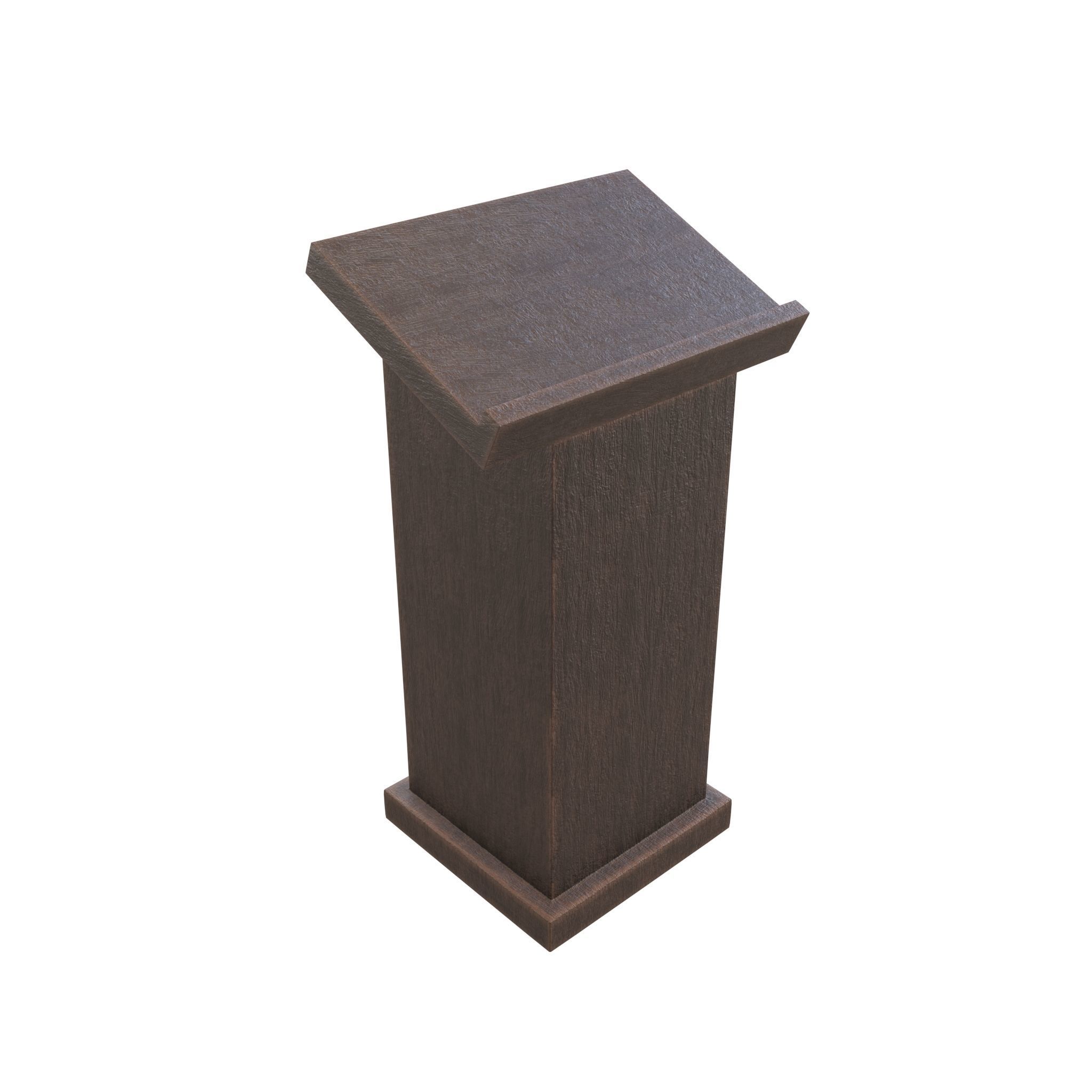 3D model Lectern v1 003 VR / AR / low-poly | CGTrader