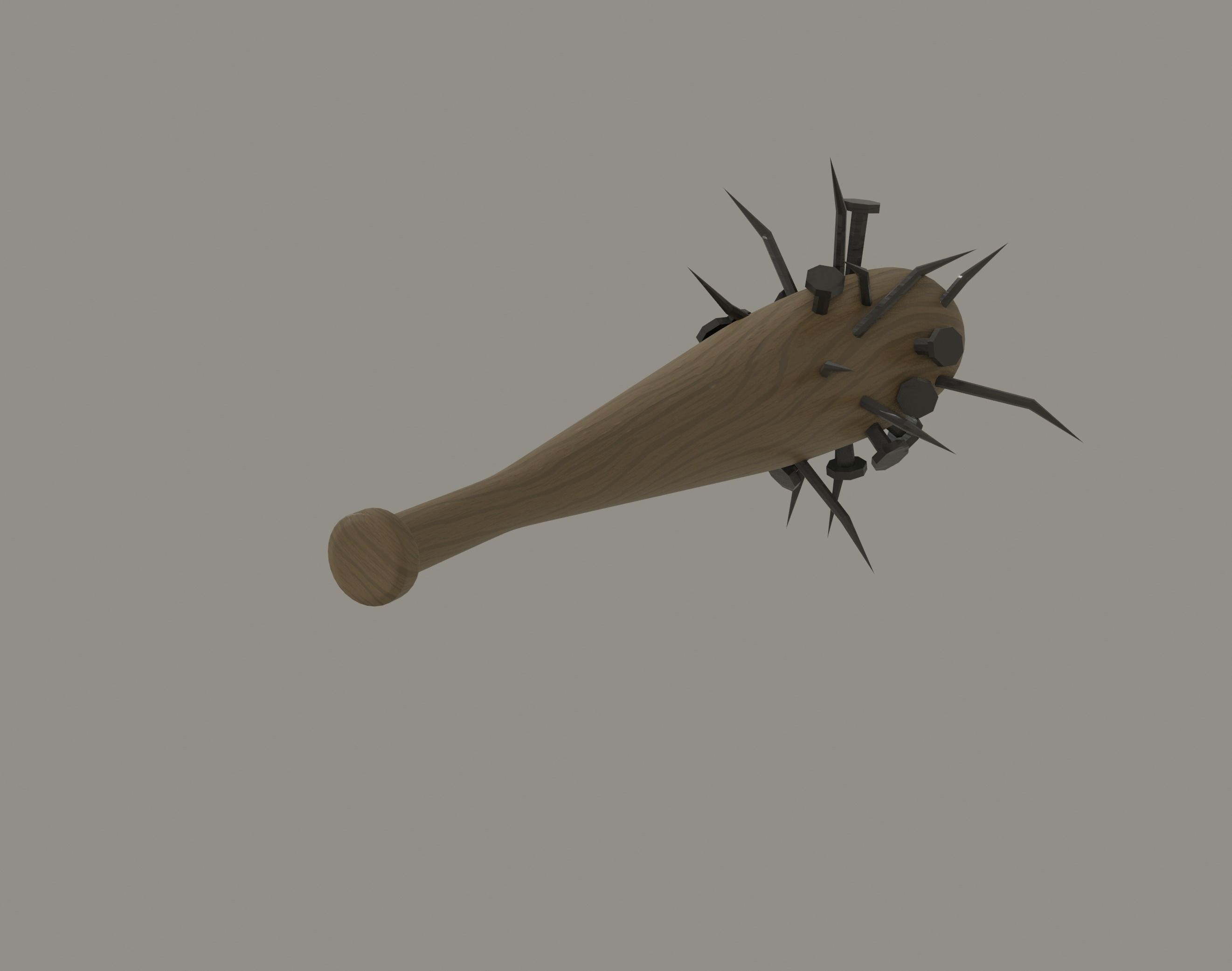 3D model Spiked Baseball Bat VR / AR / low-poly | CGTrader