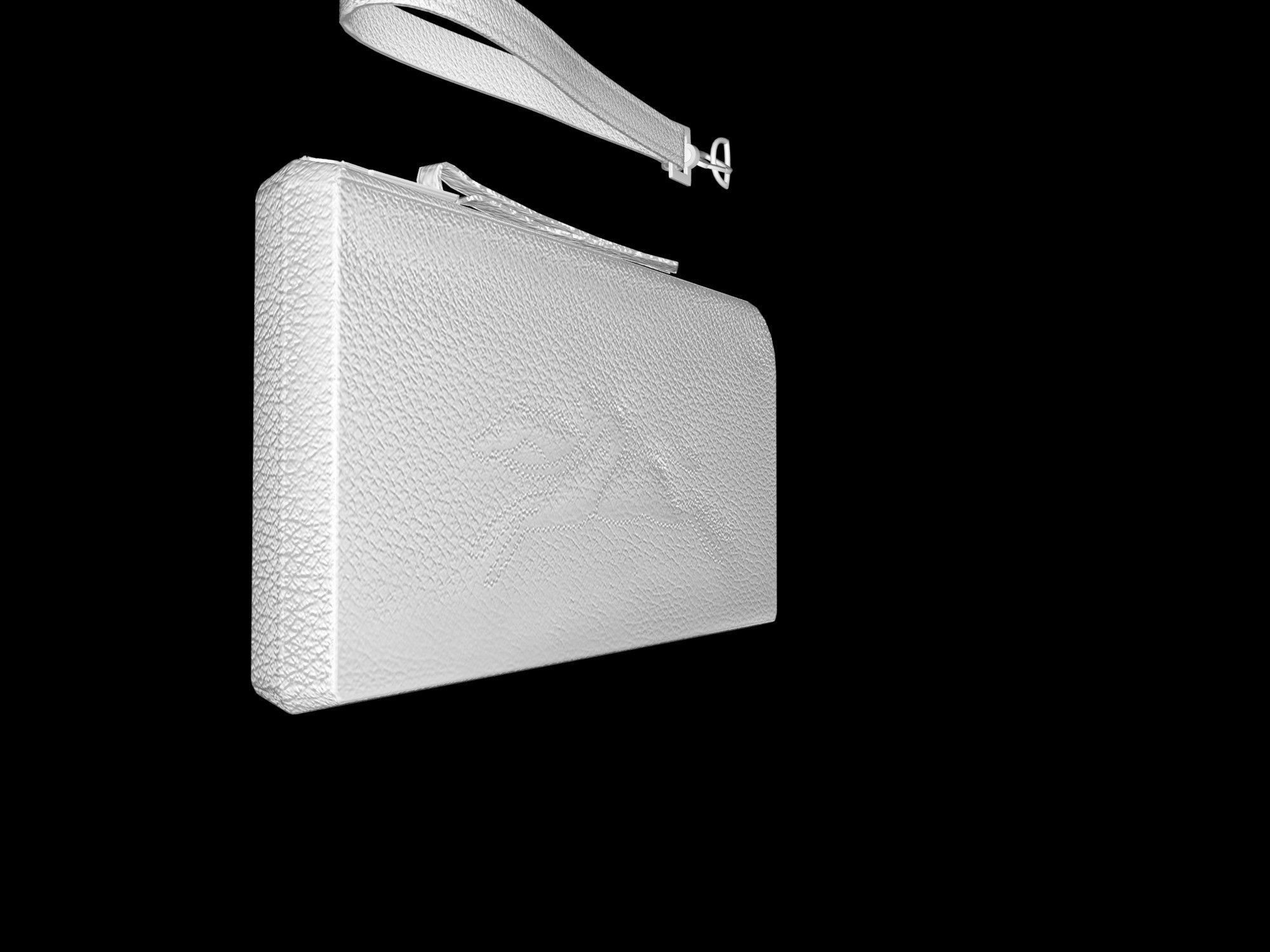 3D model Wallet - Red leather 2 Longchamp low poly VR / AR / low-poly ...