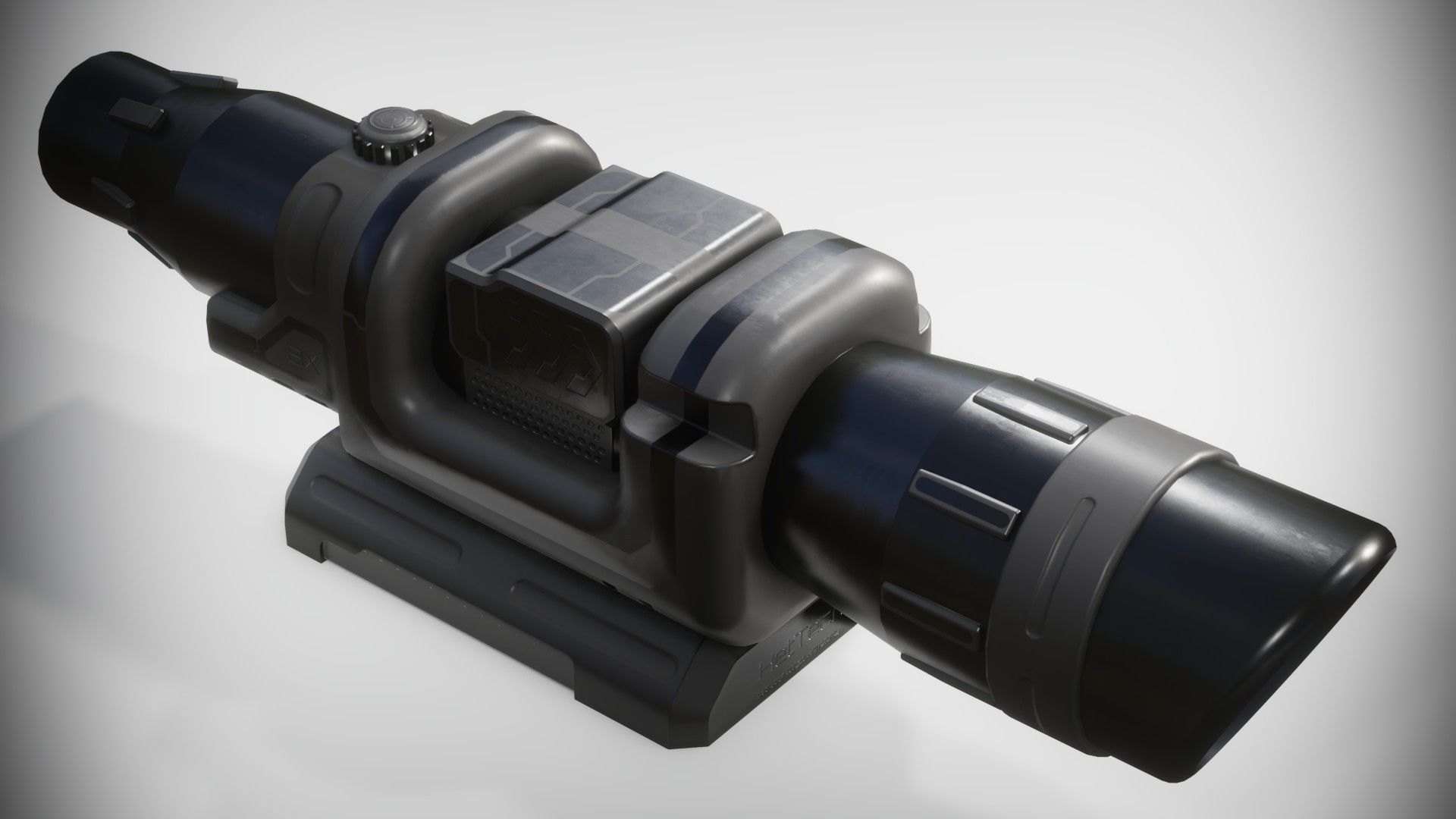 3D model Sci-fi Scope VR / AR / low-poly | CGTrader