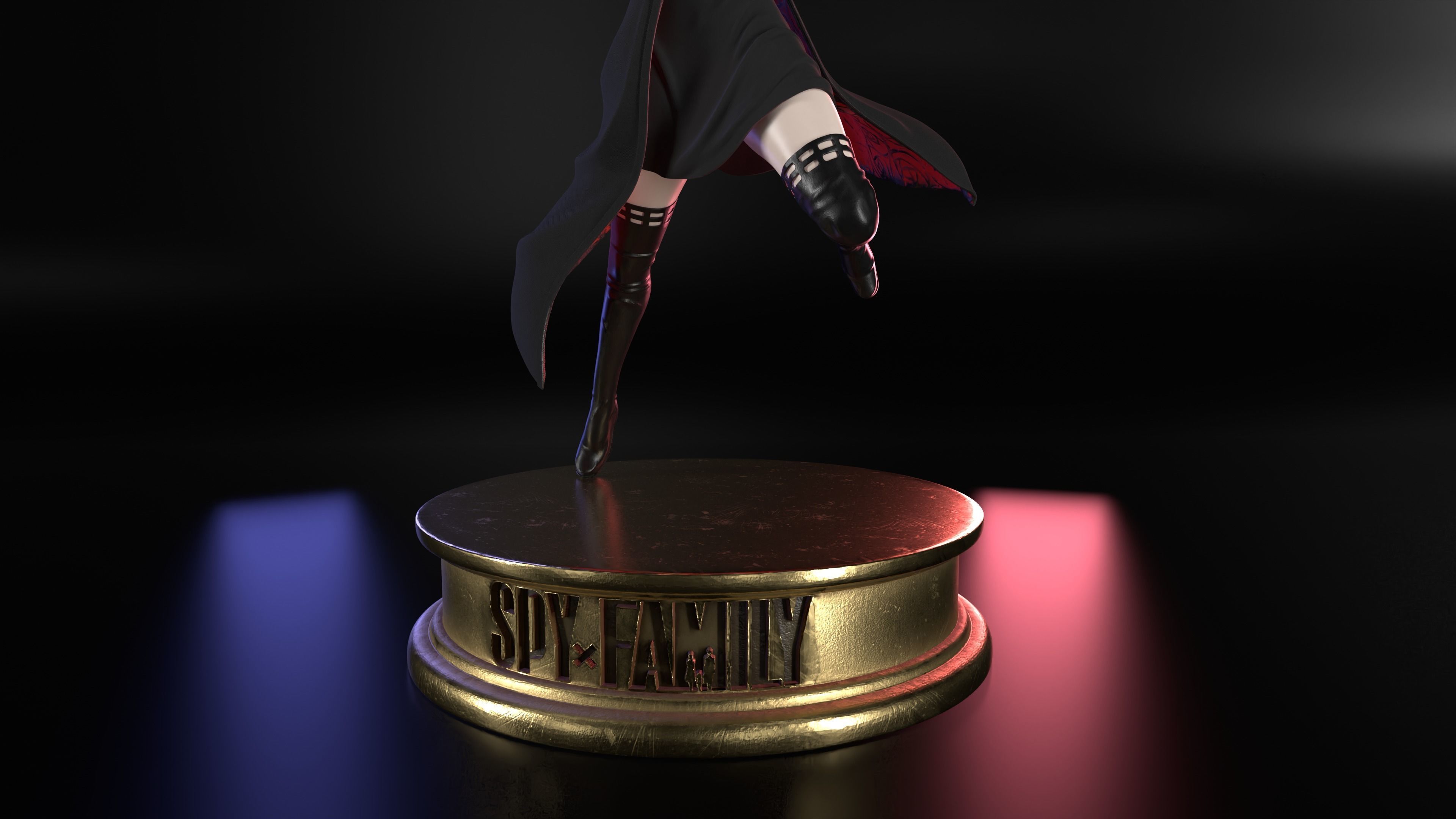 Yor Forger 3d sculpture 3D model 3D printable | CGTrader