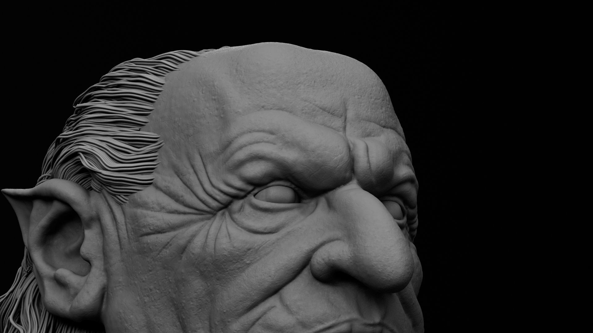 Warwick Davis - Griphook - Harry Potter 3D model 3D printable | CGTrader