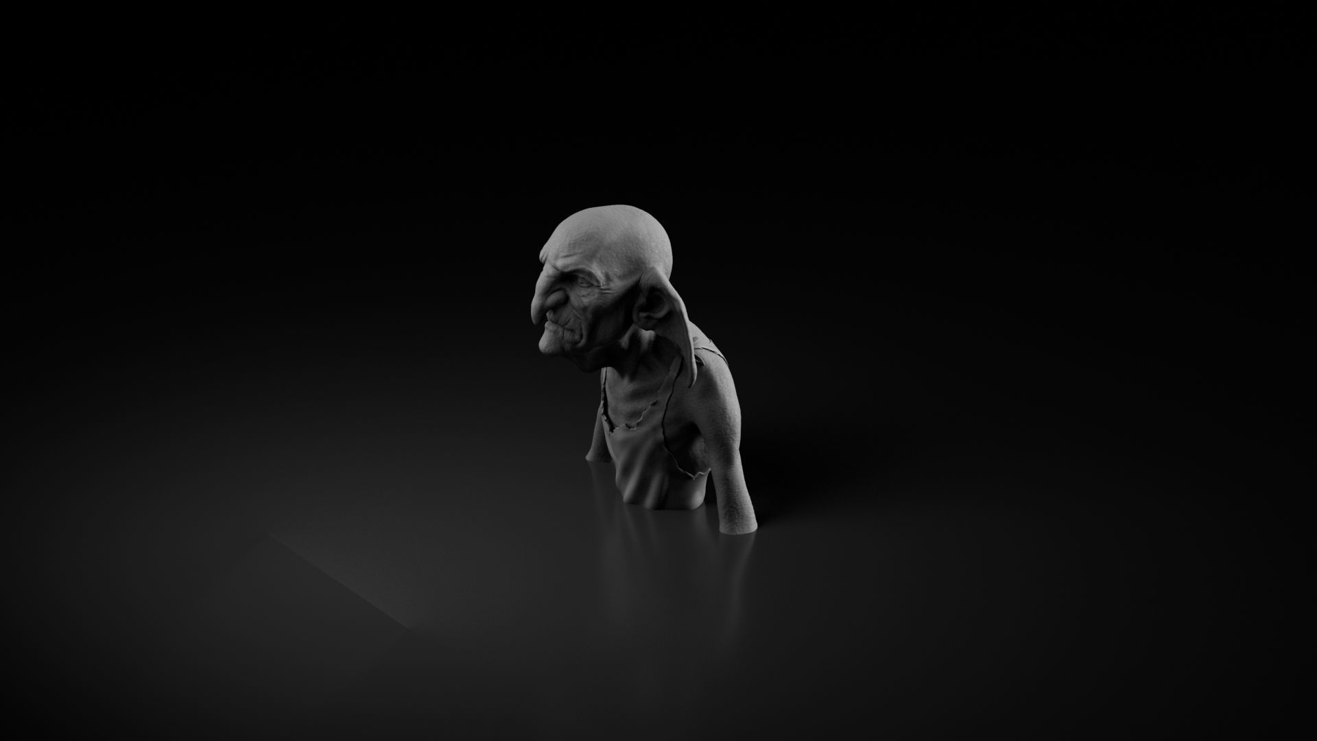 Timothy Bateson - Kreacher - Harry Potter 3D model 3D printable | CGTrader