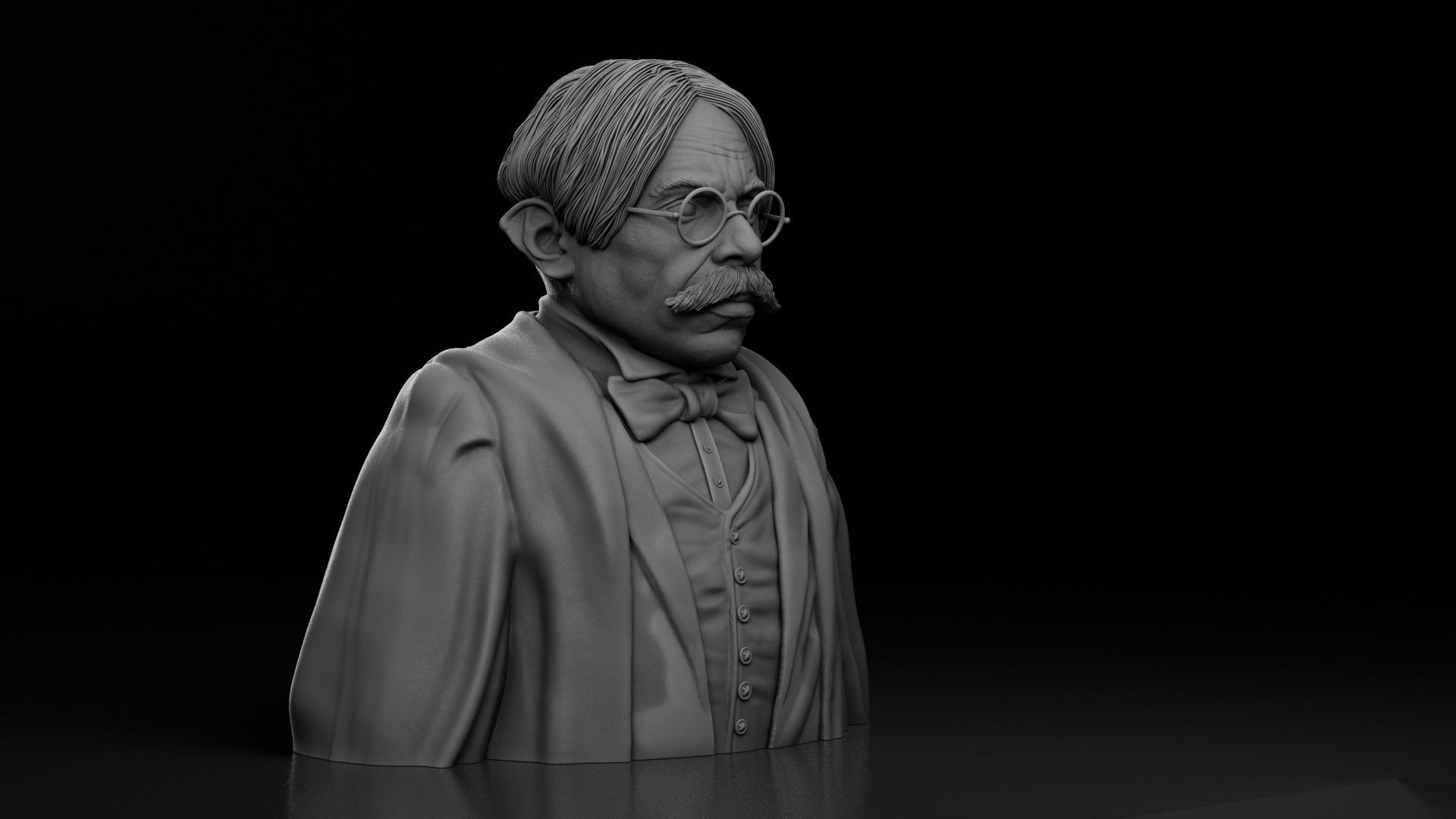 Warwick Davis - Filius Flitwick - Harry Potter 3D model 3D printable ...