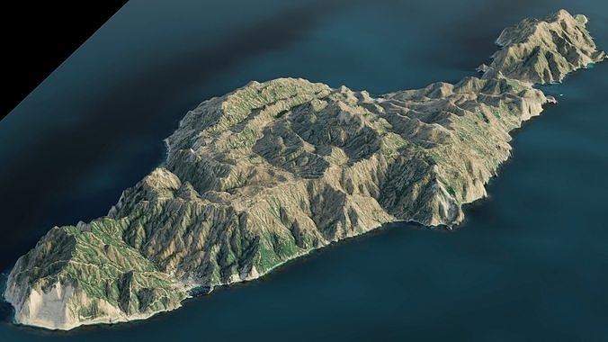 Santa Catalina Island 3d model 3D model | CGTrader