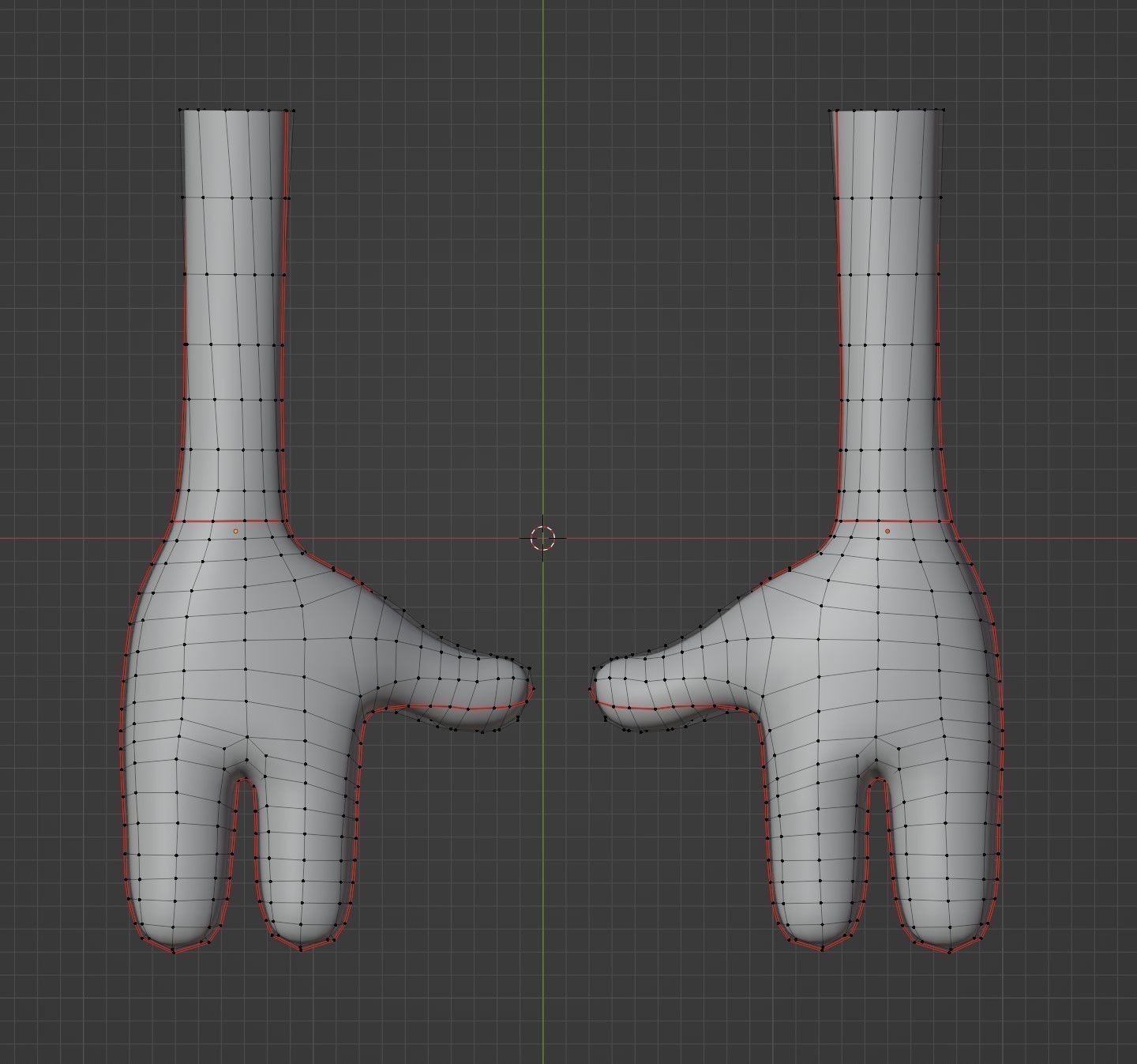 Stylized cartoon hand free VR / AR / low-poly 3D model | CGTrader