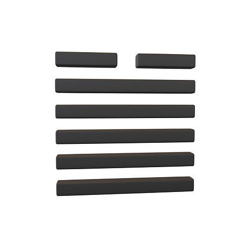 3D model I Ching Hexagrams 43 guai v1 001 VR / AR / low-poly | CGTrader
