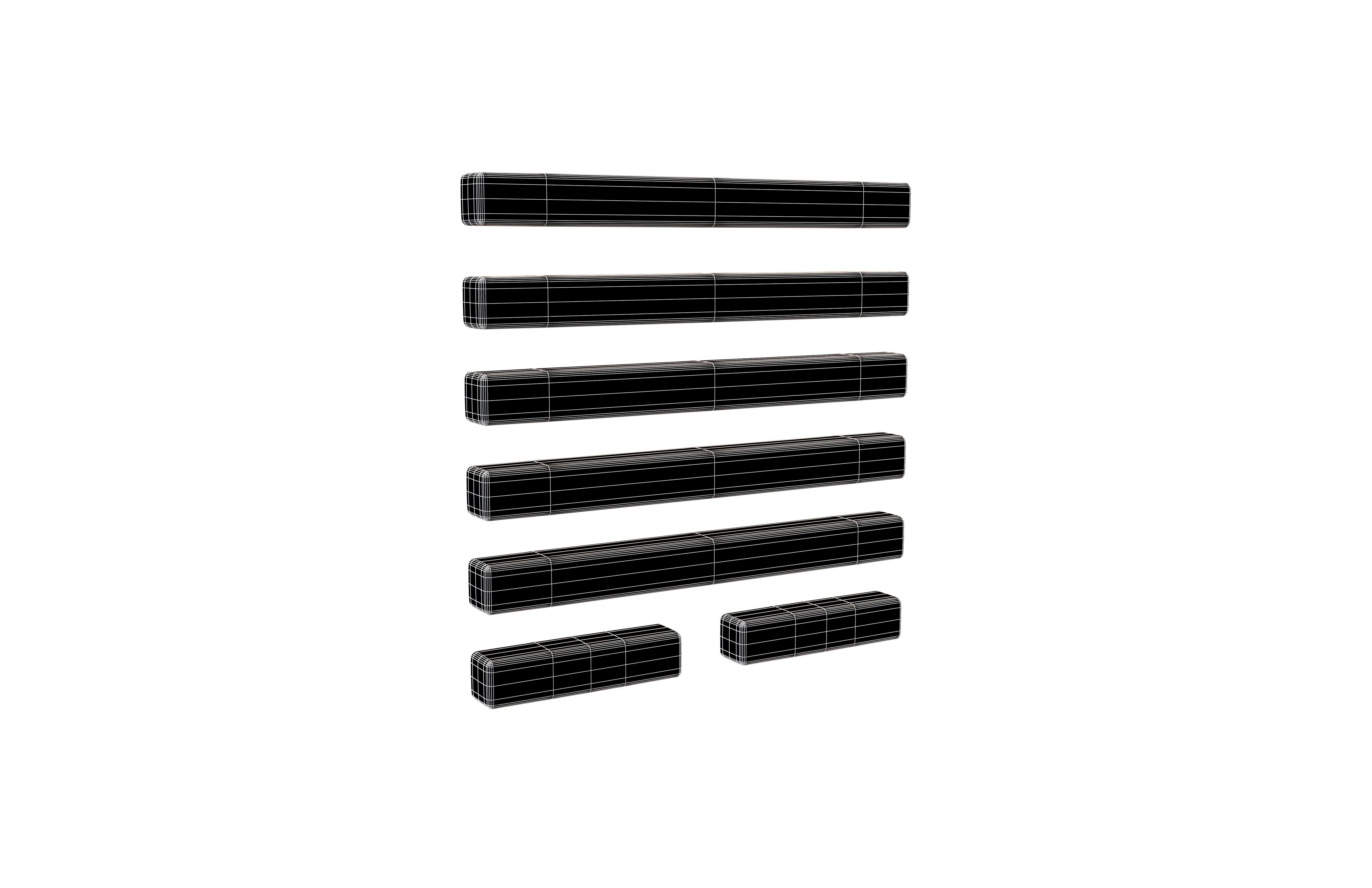 3D model I Ching Hexagrams 44 gou v1 001 VR / AR / low-poly | CGTrader