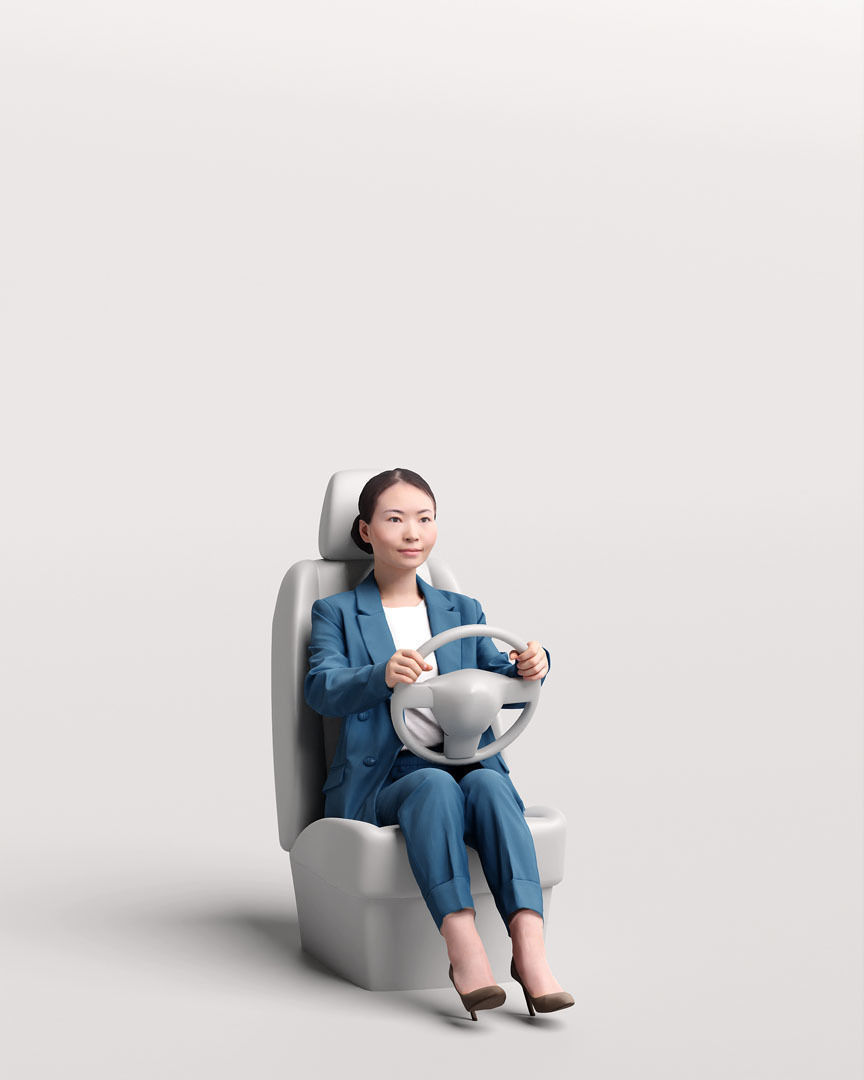 Humano 12- Collection 2211 - PEOPLE FOR CARS - 12 x 3D models 3D model ...