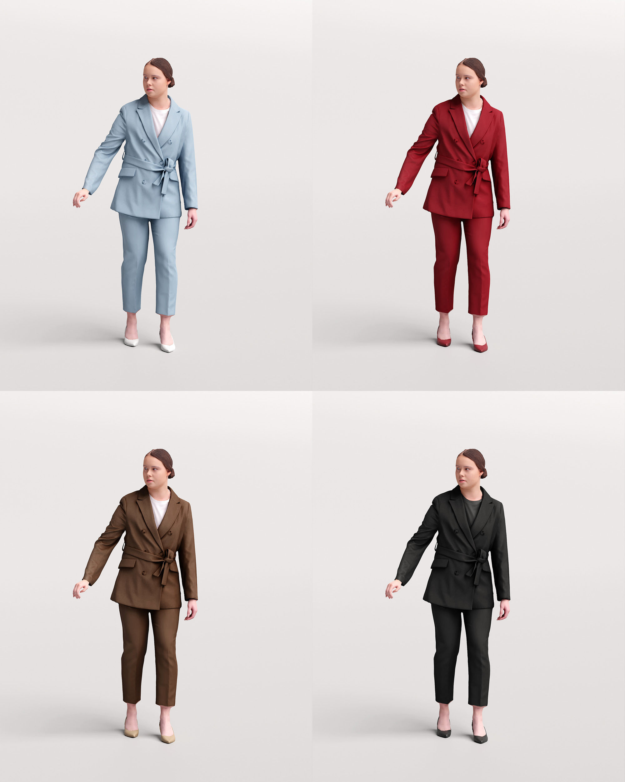 Humano 12- Collection 2211 - PEOPLE FOR CARS - 12 x 3D models 3D model ...
