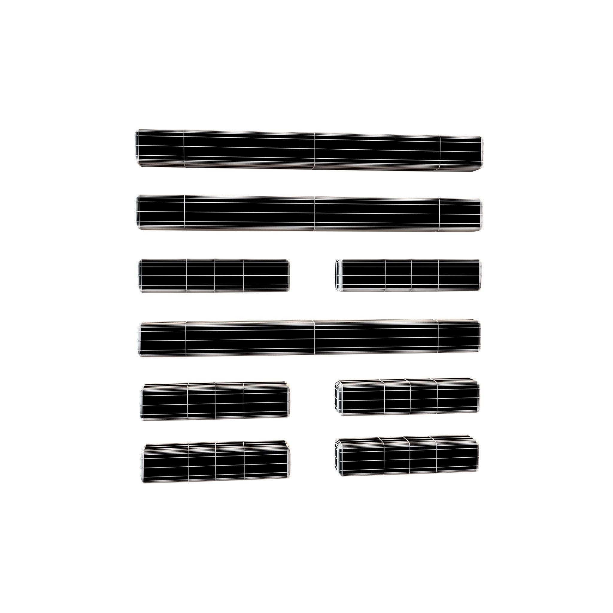 3D model I Ching Hexagrams 53 jian v1 001 VR / AR / low-poly | CGTrader