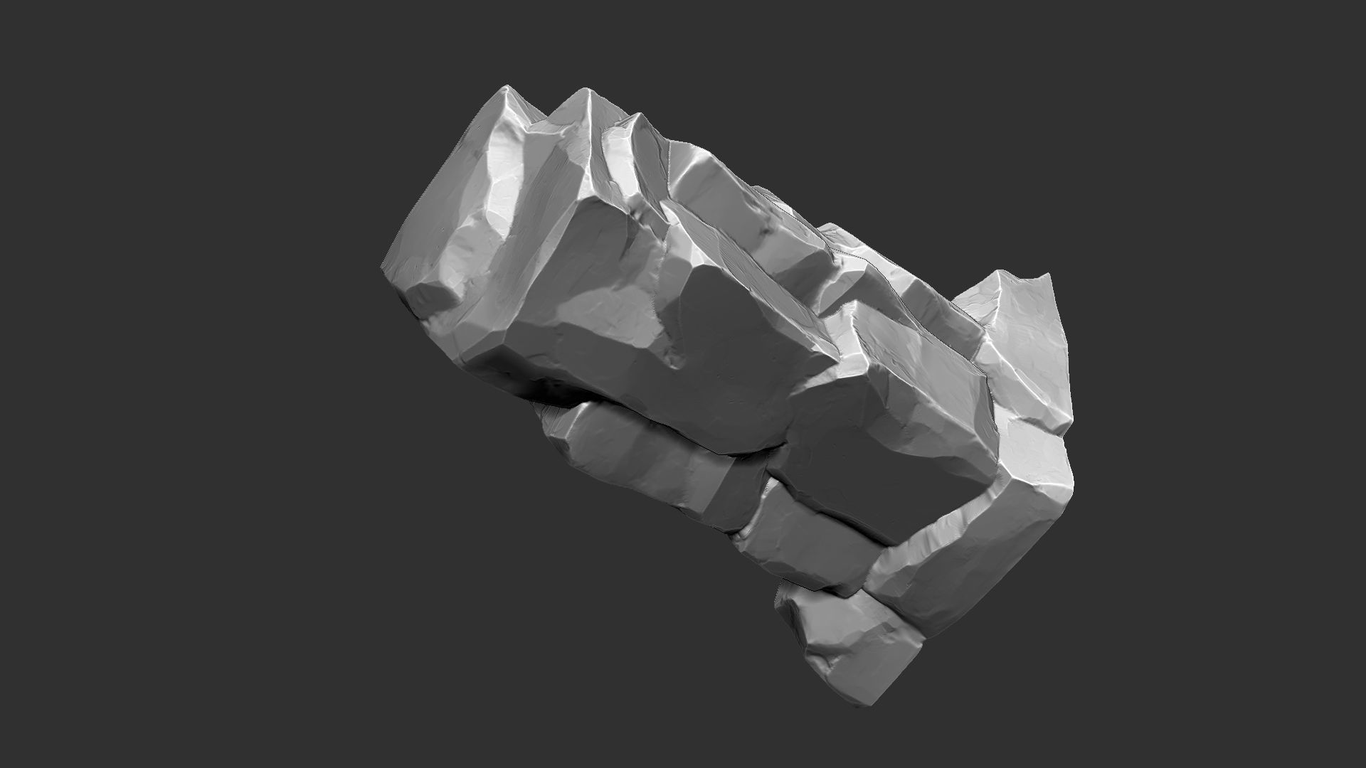 3D Mountain rock Zbrush sculpt 3D model | CGTrader