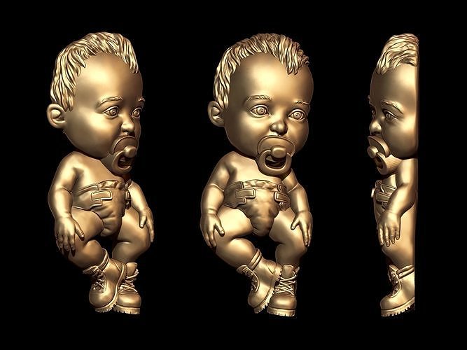 Baby boss 3D model 3D printable | CGTrader