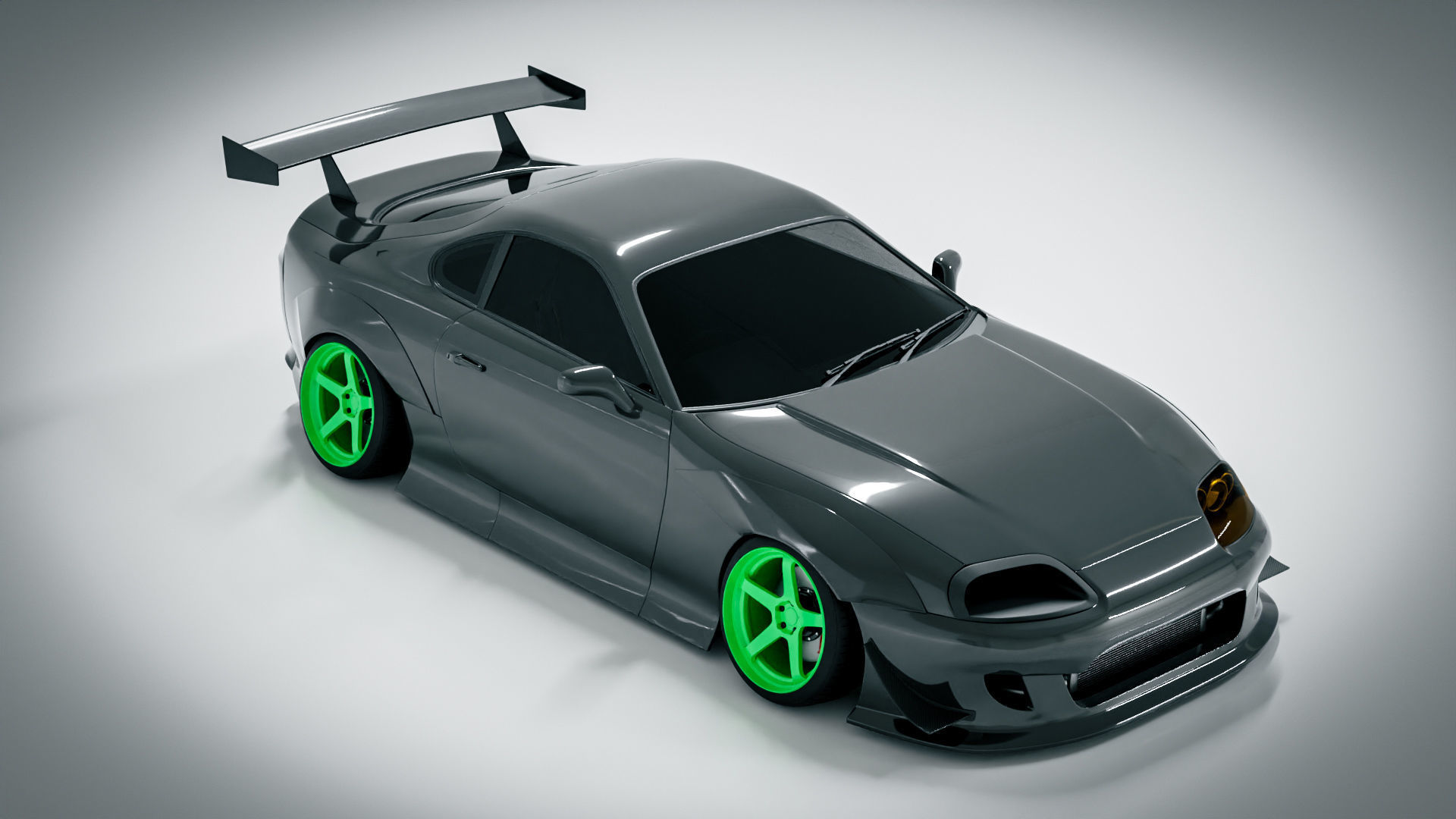 Toyota Supra MK4 Drift Tune 3D model | CGTrader
