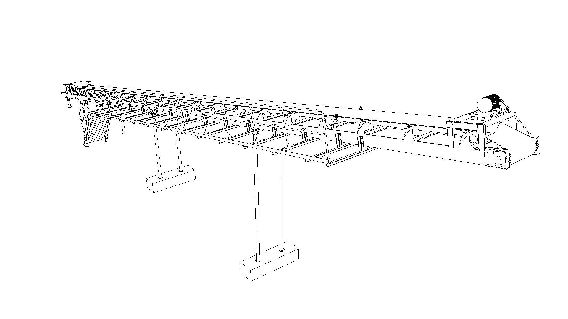 conveyor 3D model | CGTrader