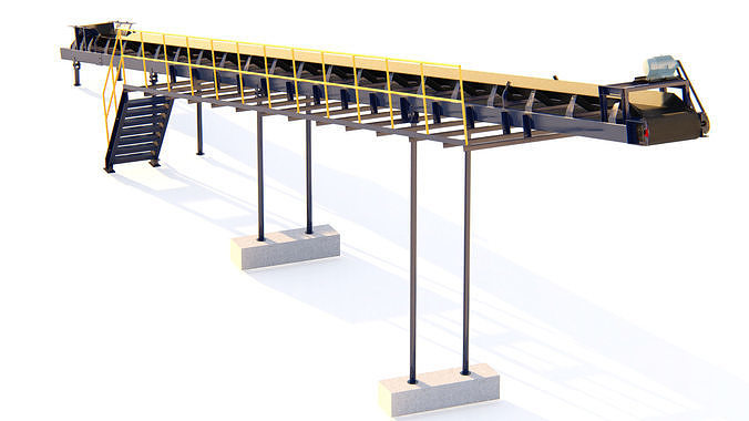 conveyor 3D model | CGTrader