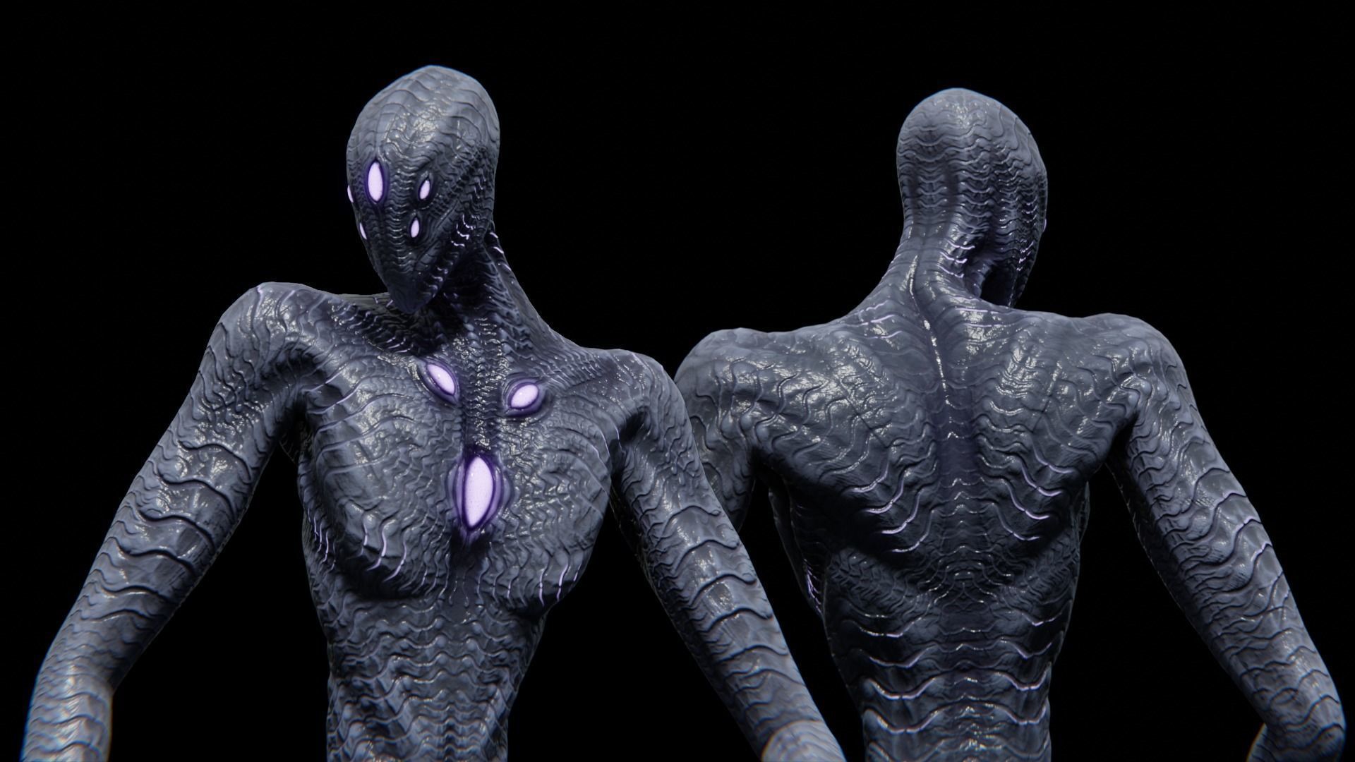 3D model Alien God Entity VR / AR / low-poly | CGTrader