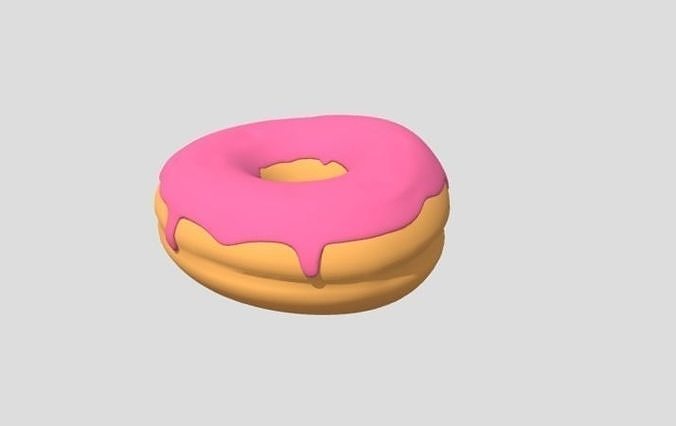 Simple Donut asset for games 3D model | CGTrader