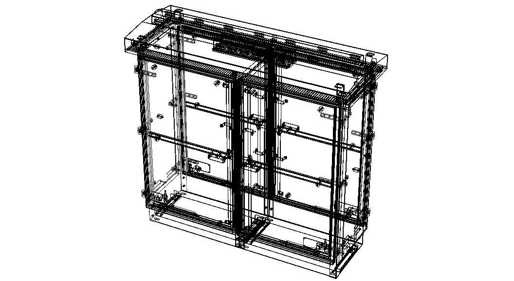 Waterproof Outdoor Electrical Enclosures 3D model rigged | CGTrader
