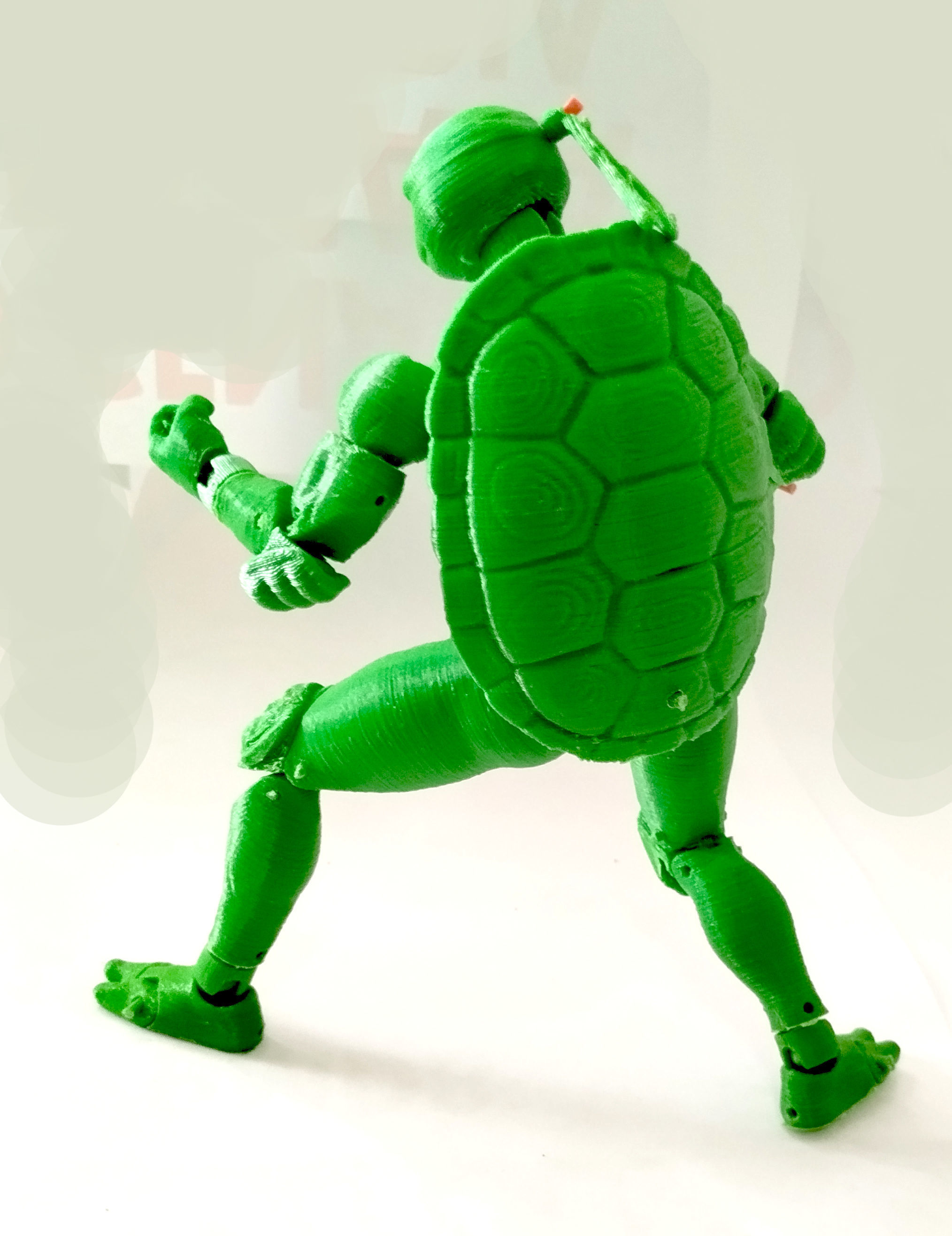 Tmnt Teenage Mutant Ninja Turtle Action figure 3D model 3D printable ...