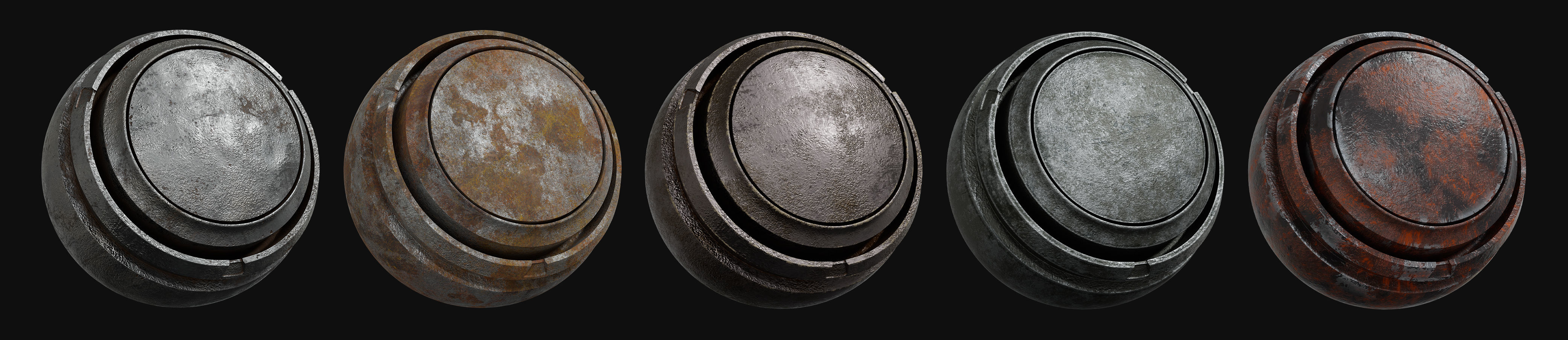 Texture Cast Iron Substance Smart Materials Vol - 1 VR / AR / low-poly ...