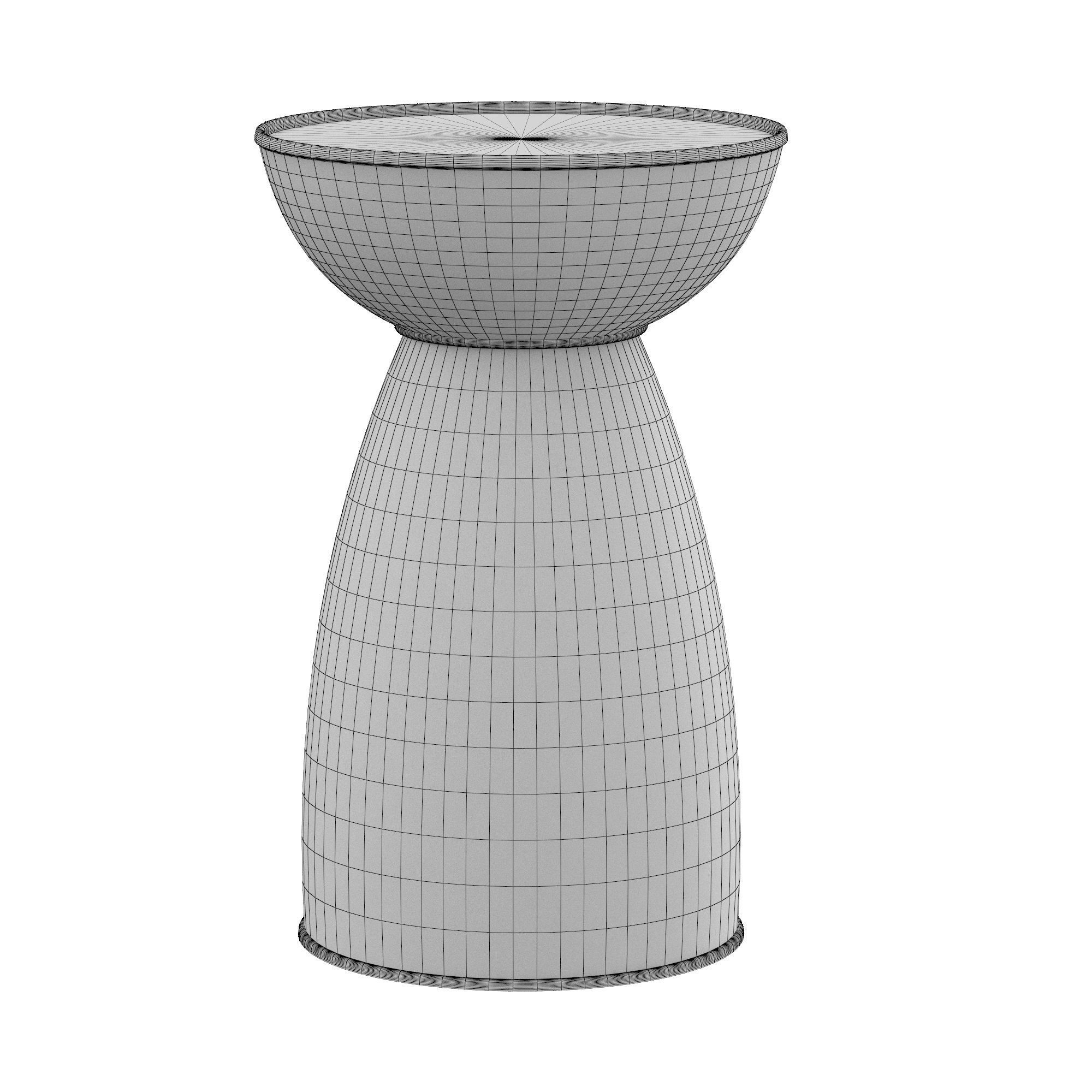 Hobbit Mushroom Shaped Table 3D model | CGTrader