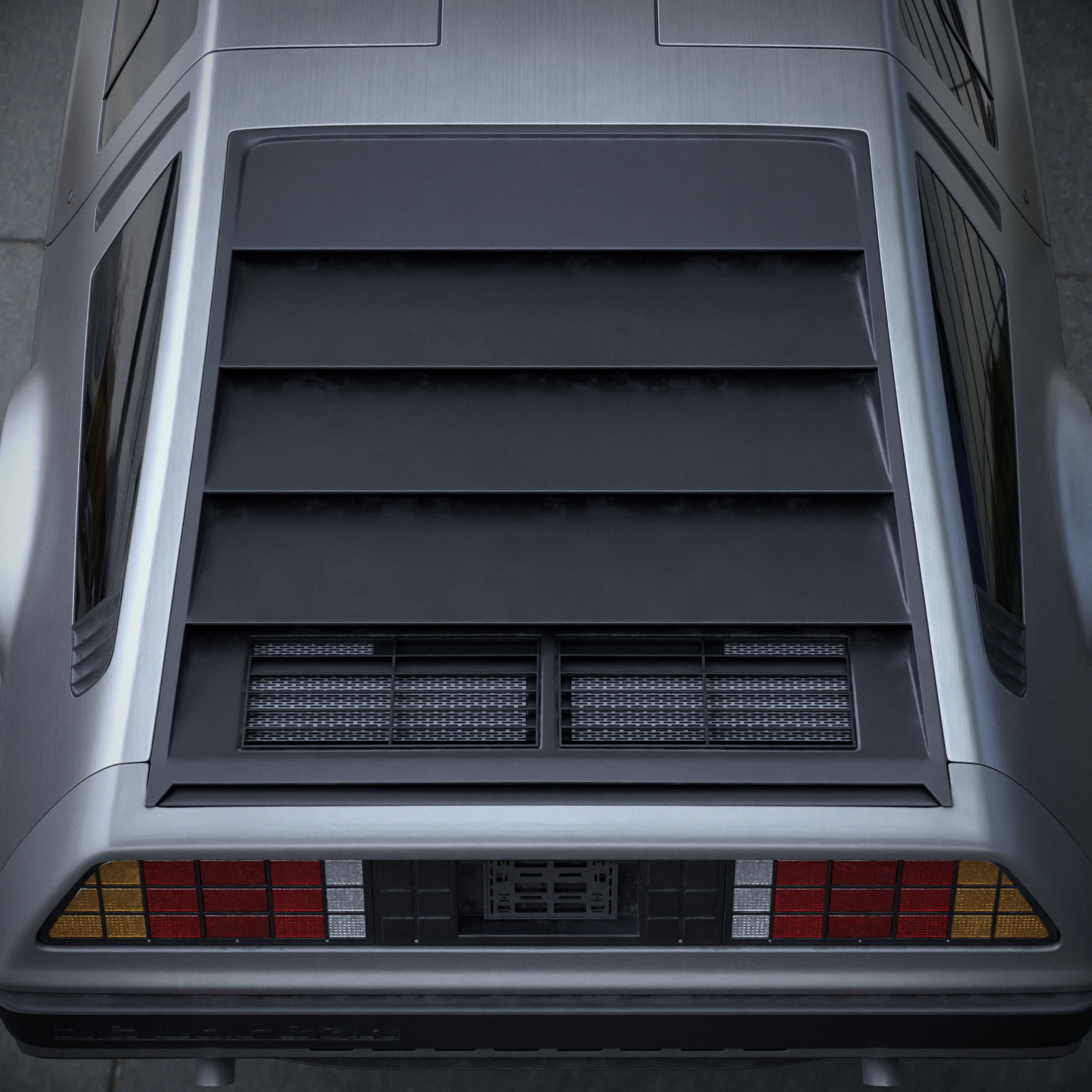DMC-12 Delorean 3D model | CGTrader