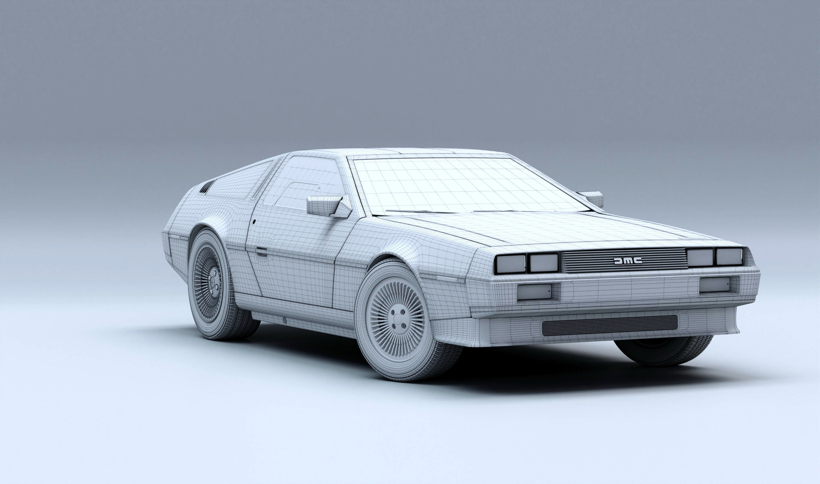 DMC-12 Delorean 3D model | CGTrader