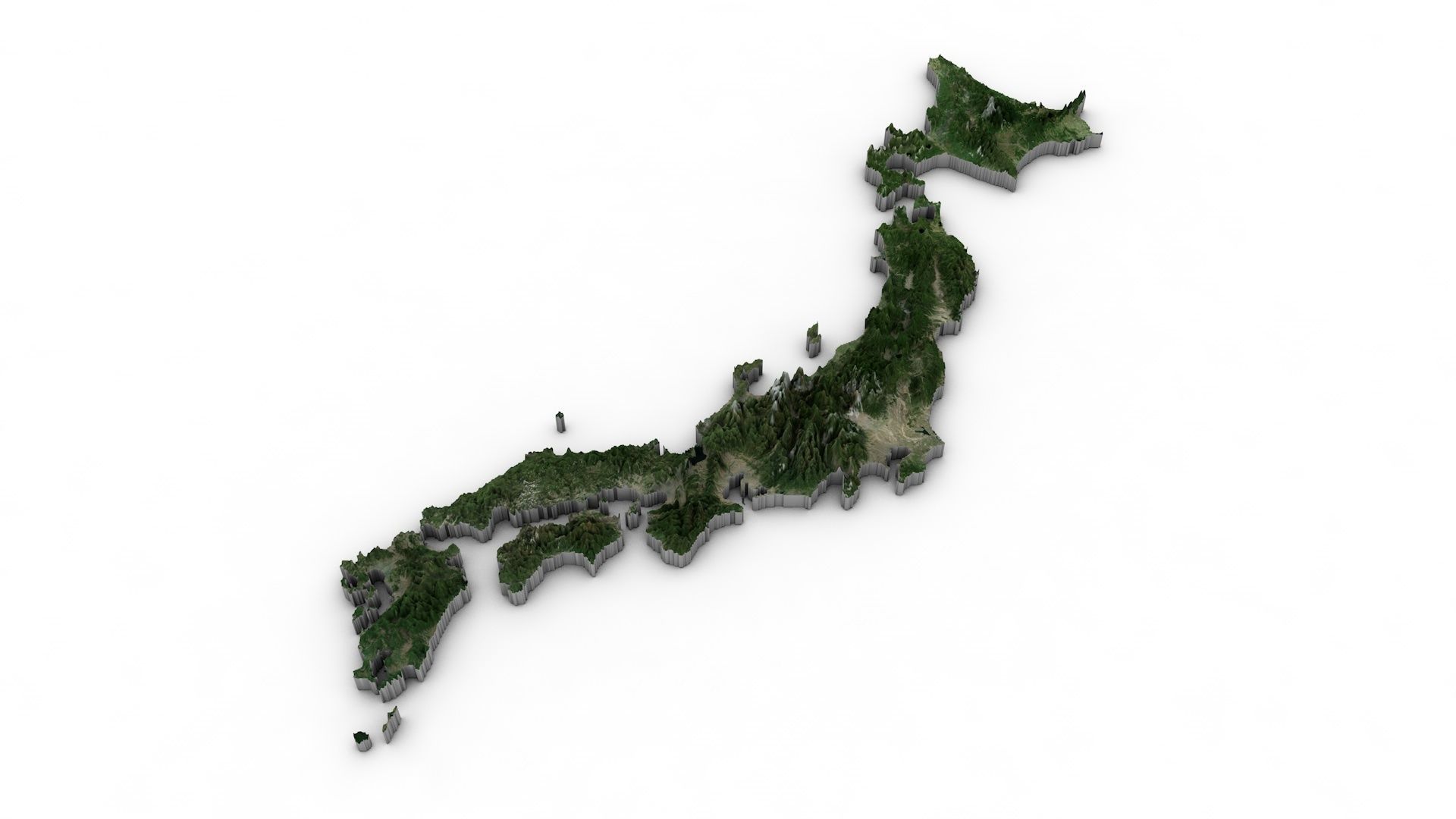 Japan Map Pack 3D model | CGTrader