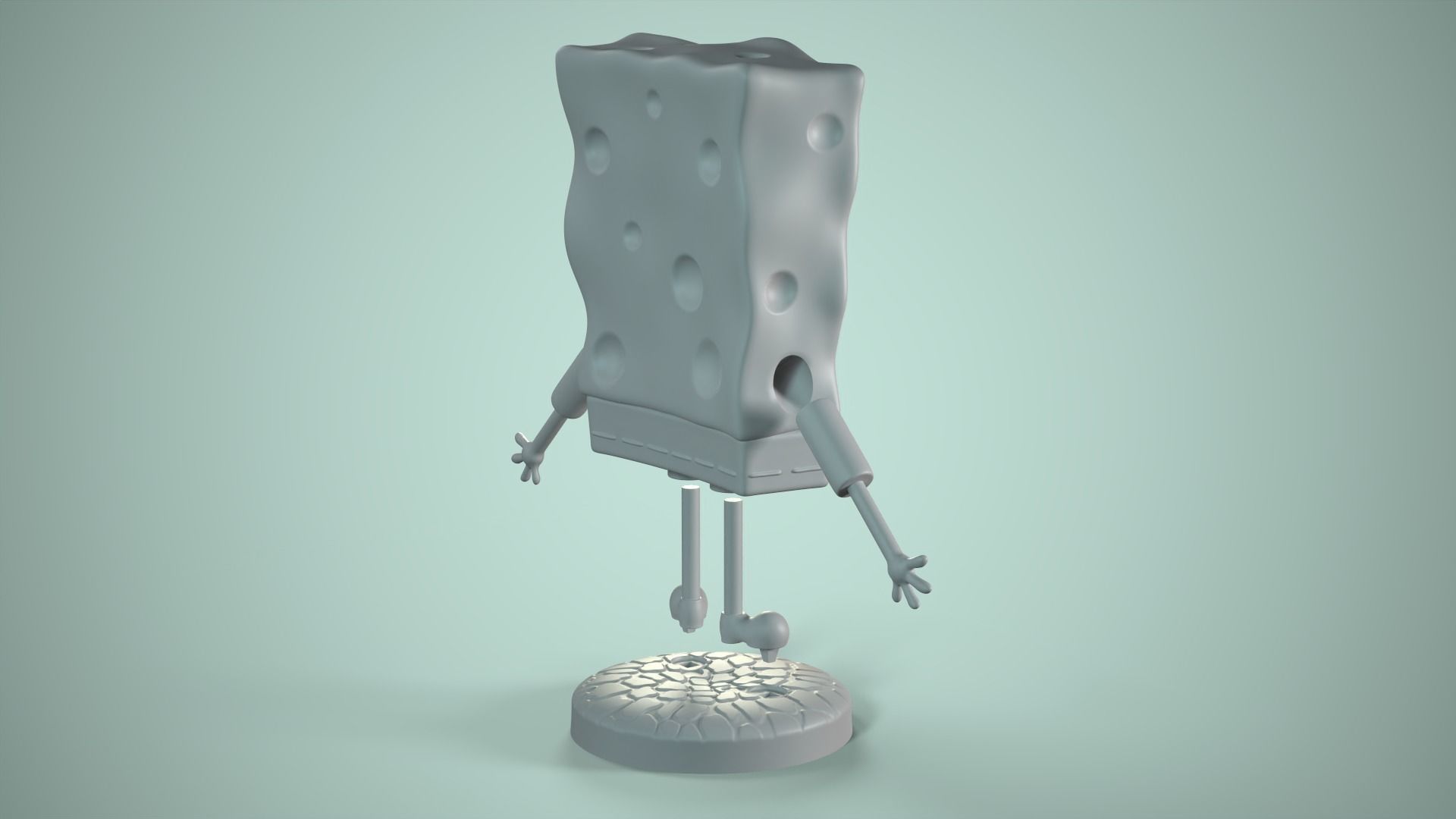 SpongeBob - SquarePants 3D model 3D printable | CGTrader