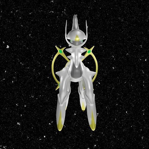 Arceus 3D model 3D printable | CGTrader