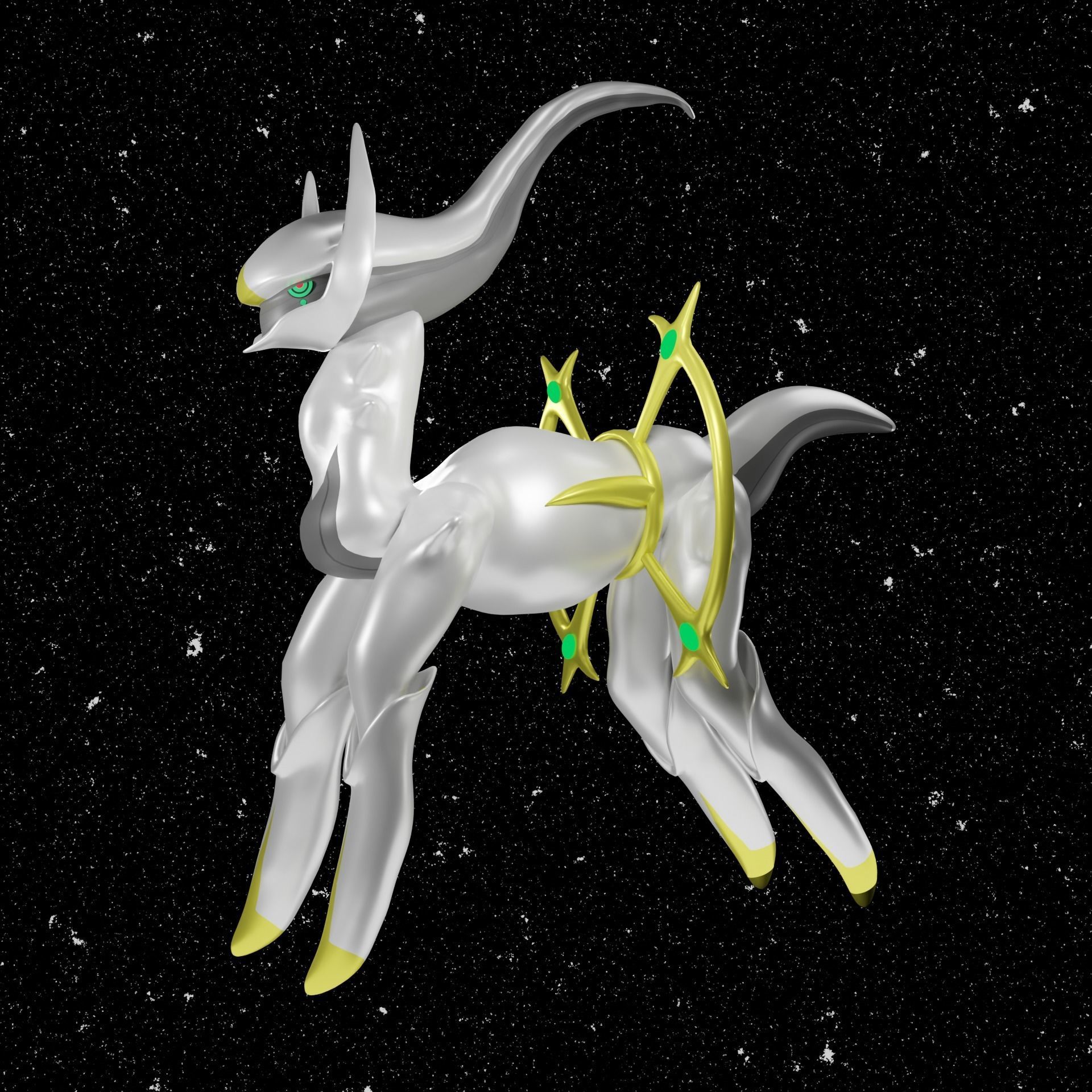 Arceus 3D model 3D printable | CGTrader