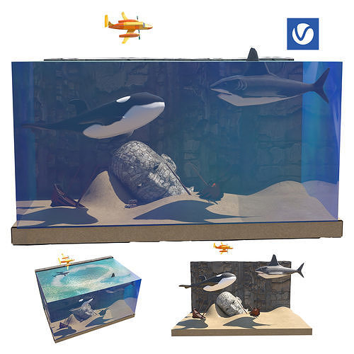 3D model shark VR / AR / low-poly | CGTrader