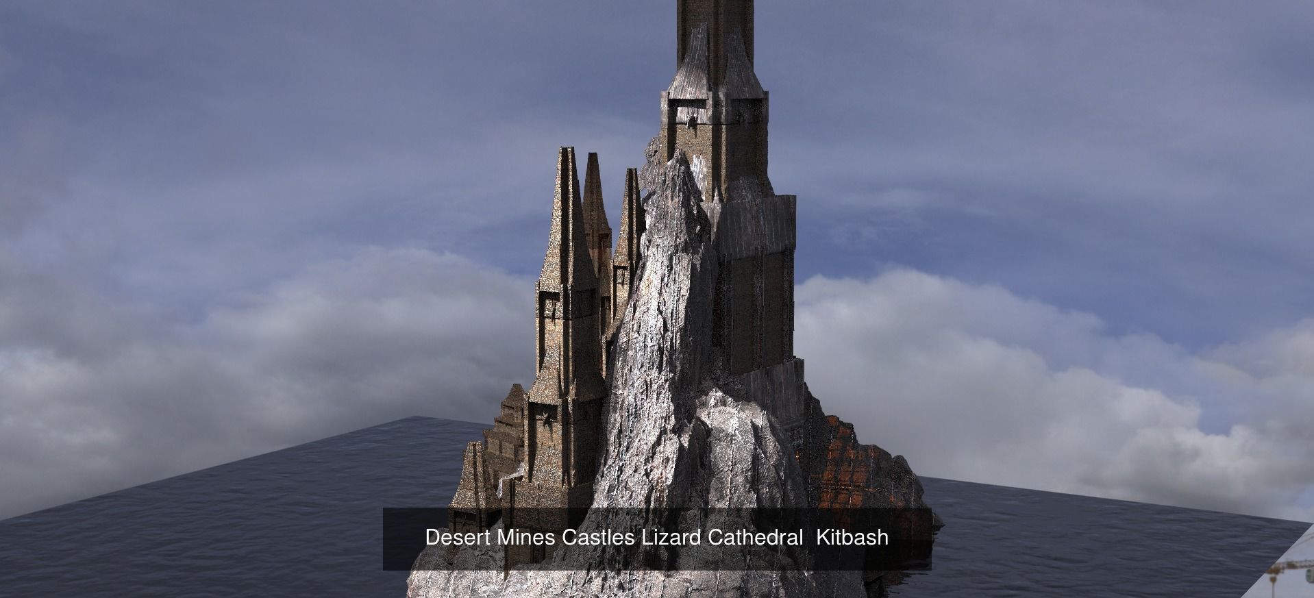 Mining Colony Fantasy Sci-Fi collection 1 | CGTrader